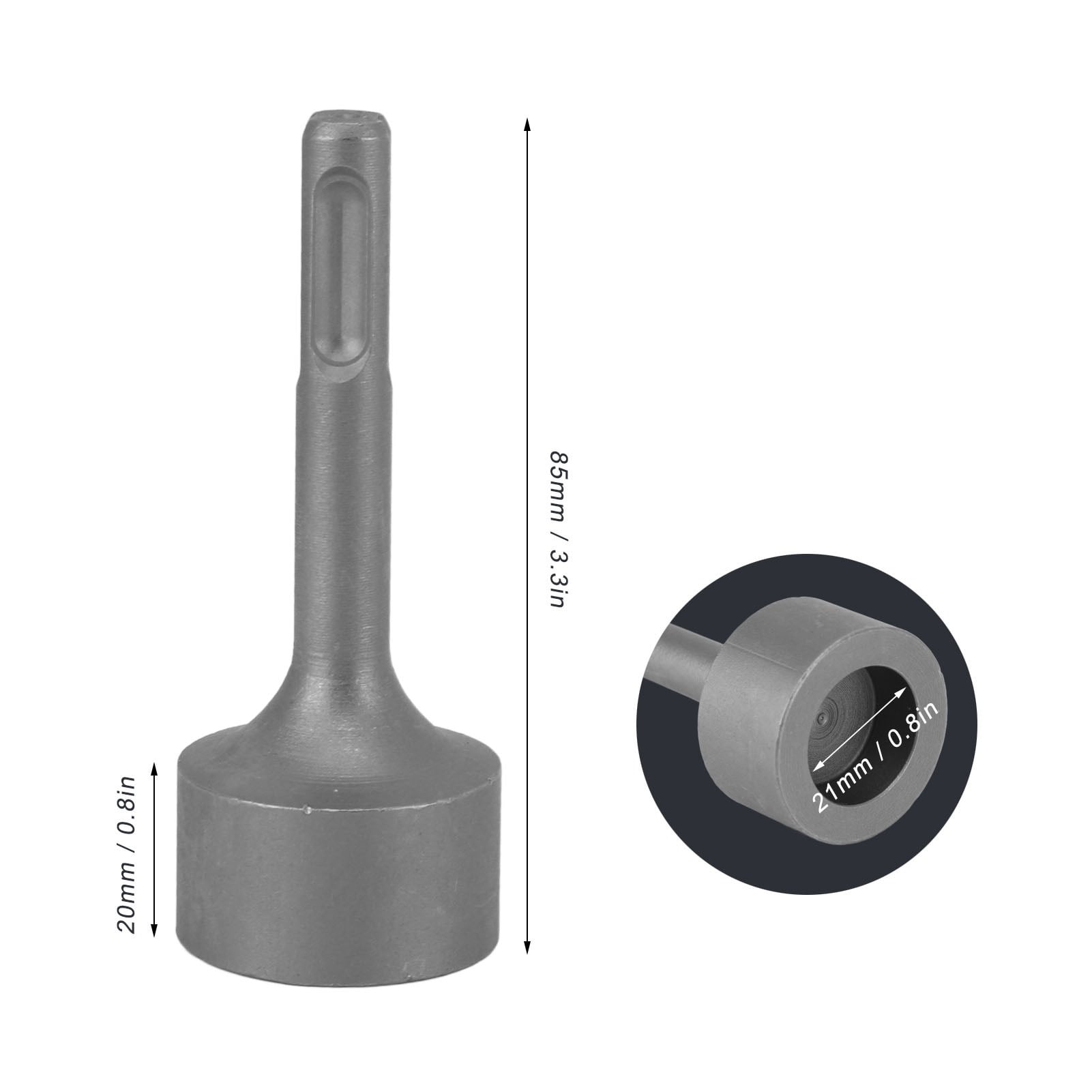SDS Plus Ground Rod Driver Bit 19mm Forged Steel Socket For Hammer ...