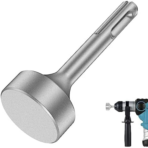 SDS Plus Ground Rod Driver, Heavy Duty Grounding Steel Drill Bit Wear ...