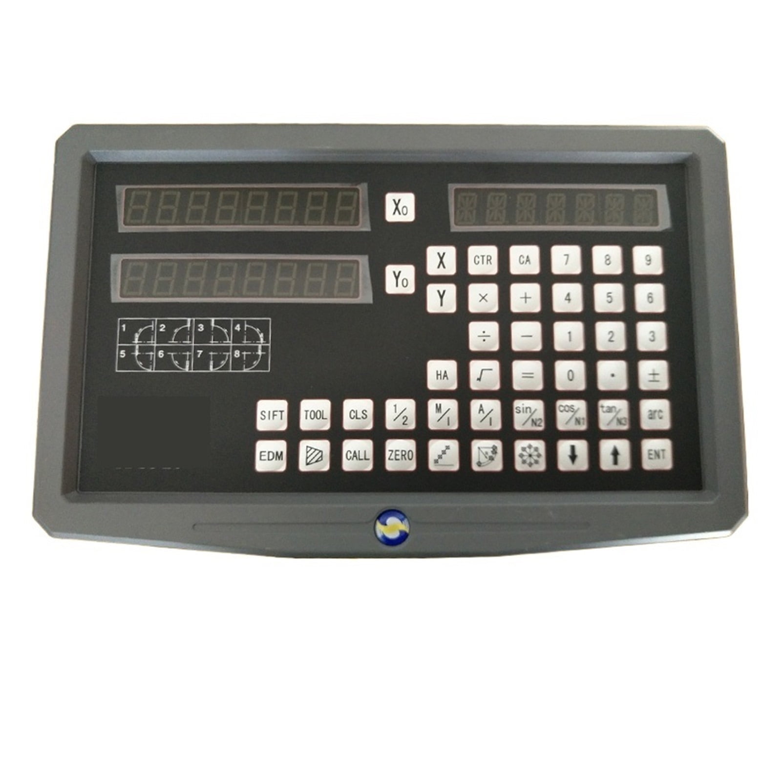 SDS6- 2V Multifunctional Milling Machine Lathe Grinder Linear Scale ...