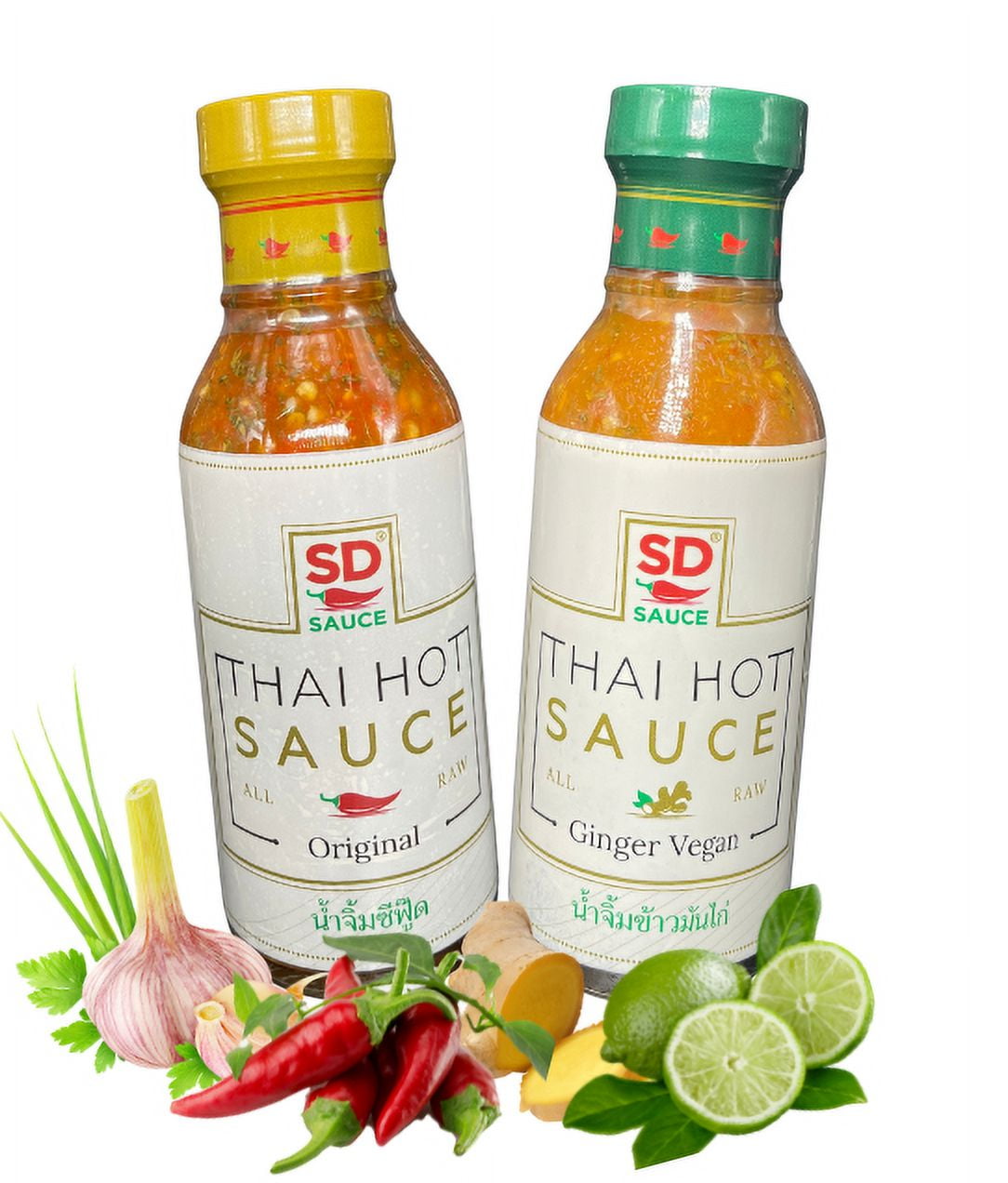 SDSauce Premium Thai Hot Sauce - COMBO SET - 6oz Bottles - Walmart.com