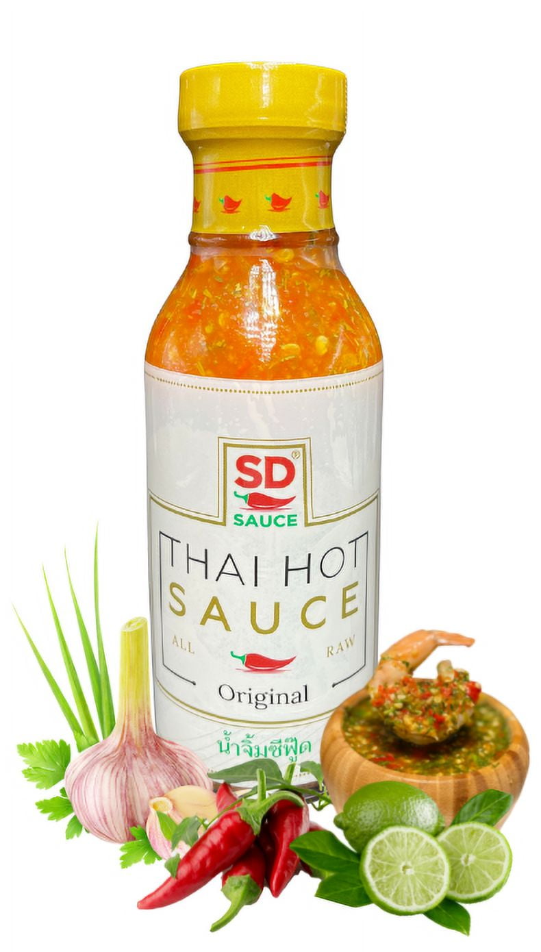 SDSauce Asian Chili Premium Thai Hot Sauce - Original Flavor, 6oz ...