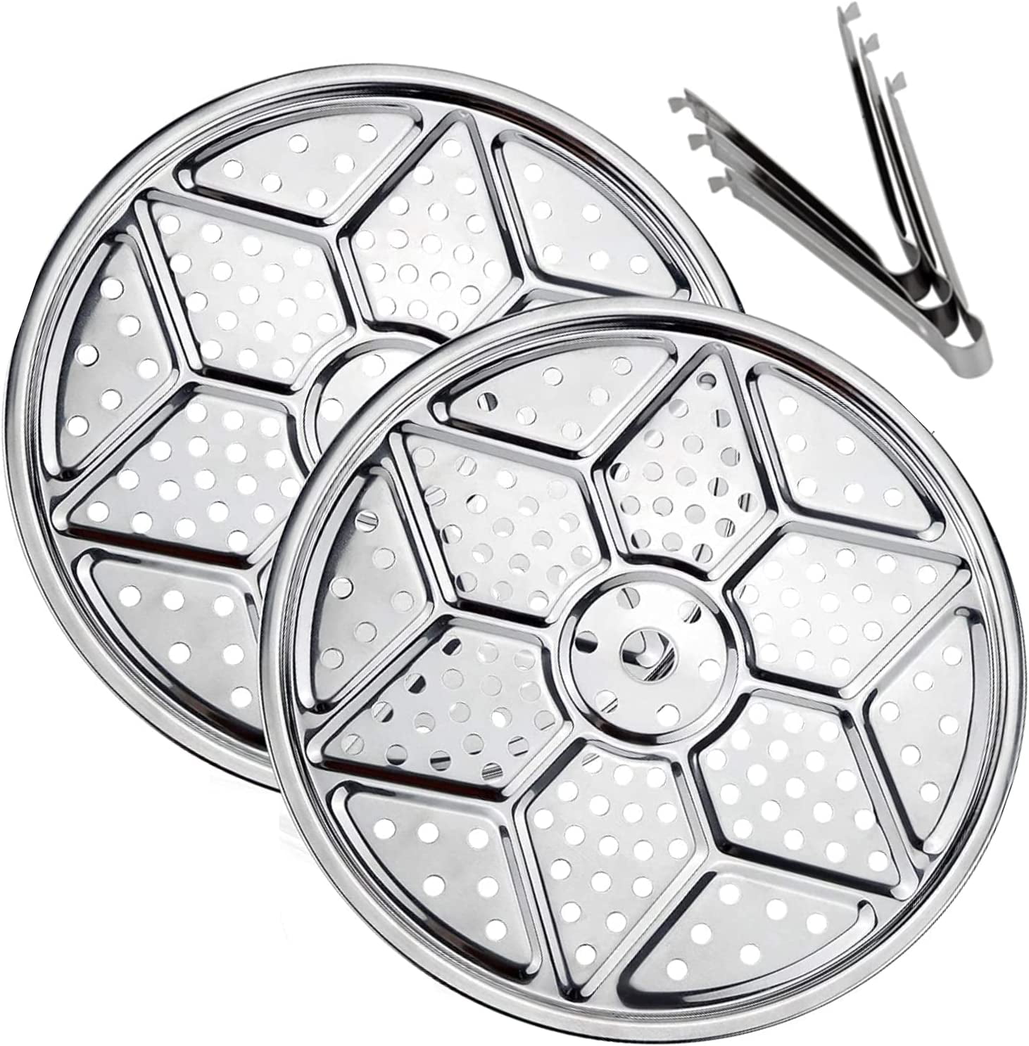 SDTC Tech 2 Pack 11-Inch Stainless Steel Pressure Cooker Canning Jar ...