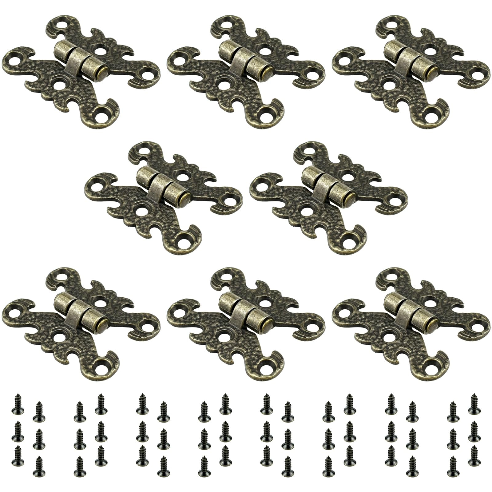 SDTC Tech Vintage H-Shape Hinge, Jewelry Box Decorative Hinge, Antique ...