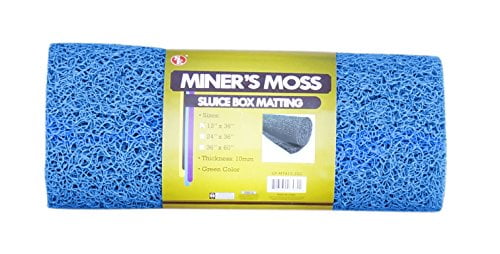 SE 12? x 36? Blue Miner?s Moss (Sluice Box Matting) - GP-MT415-3BL ...