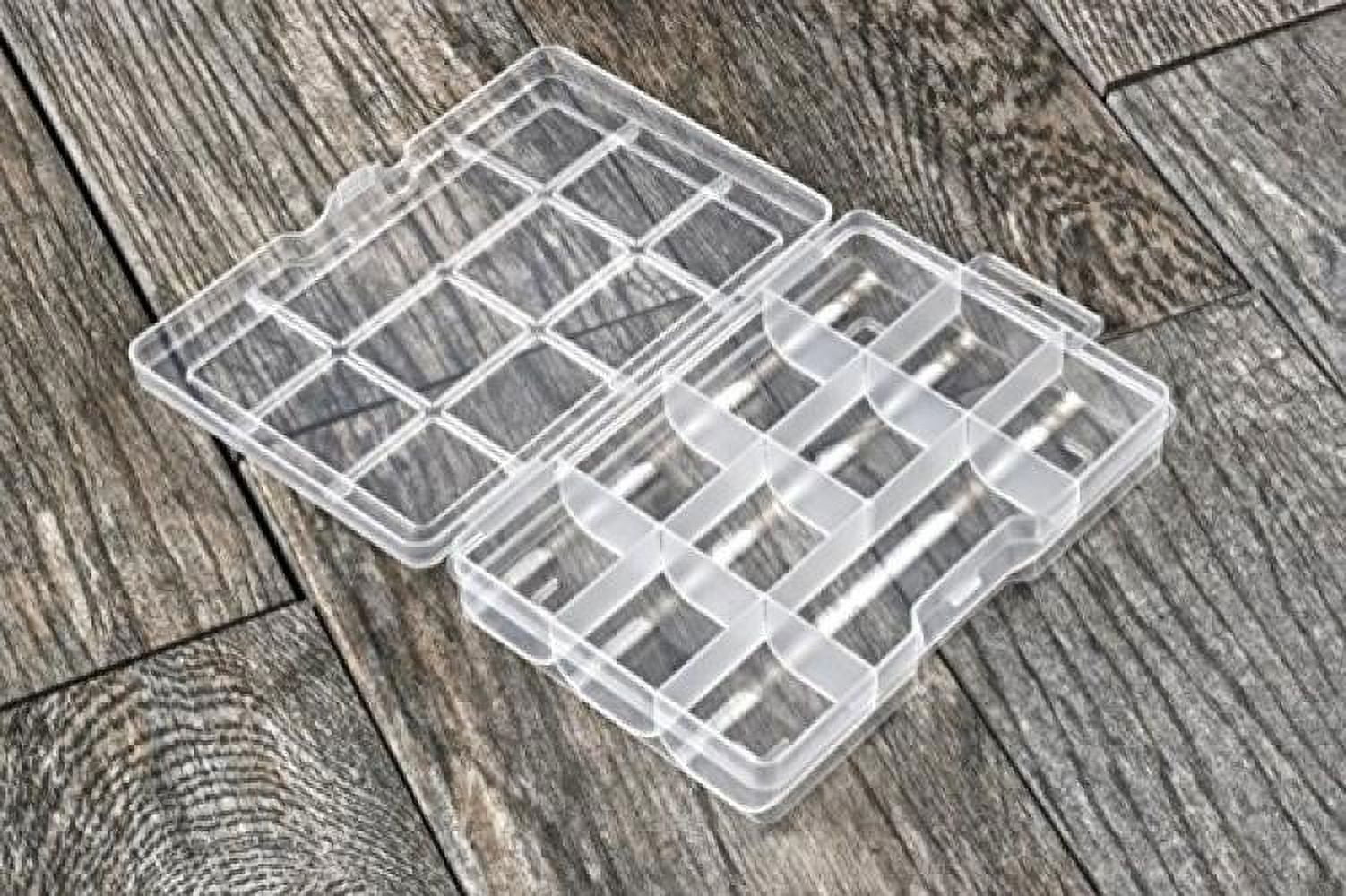 SE 8721BB 11-Compartment Plastic Storage Container with Lock - Walmart.com