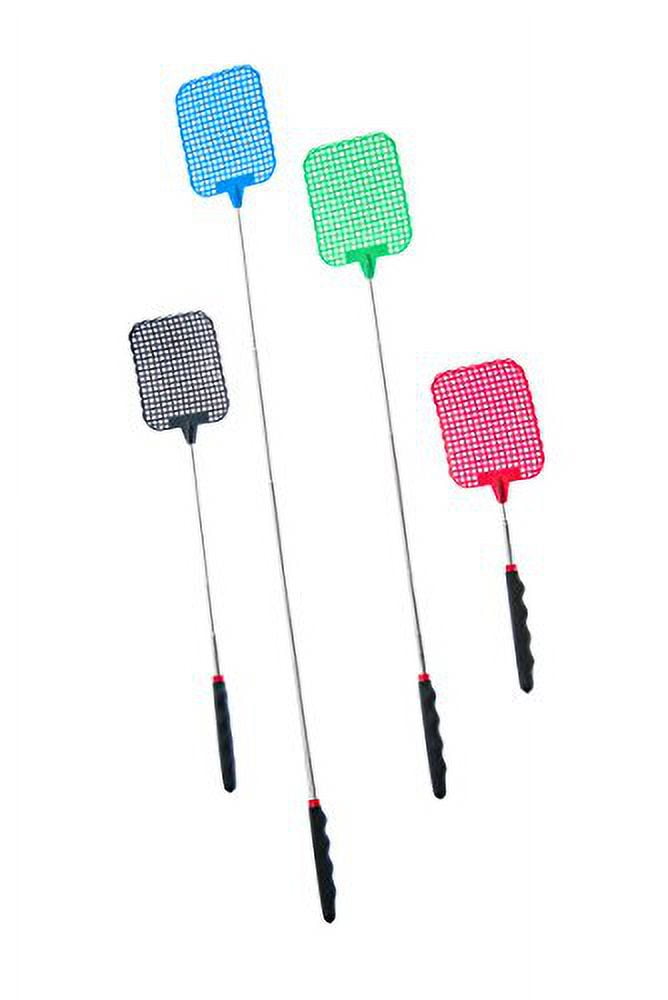SE Assorted Color Telescopic Fly Swatters (4-Pack) - EFS2672-12-4 ...