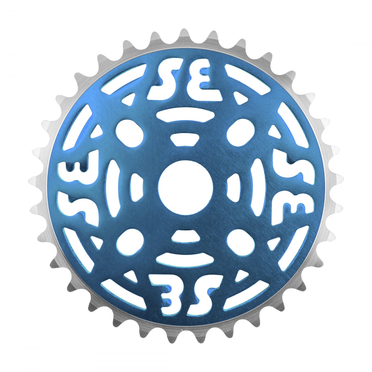 SE Bikes One Piece Chainring 33T 1pc 1/2in x 1/8in Aluminum Anodized ...