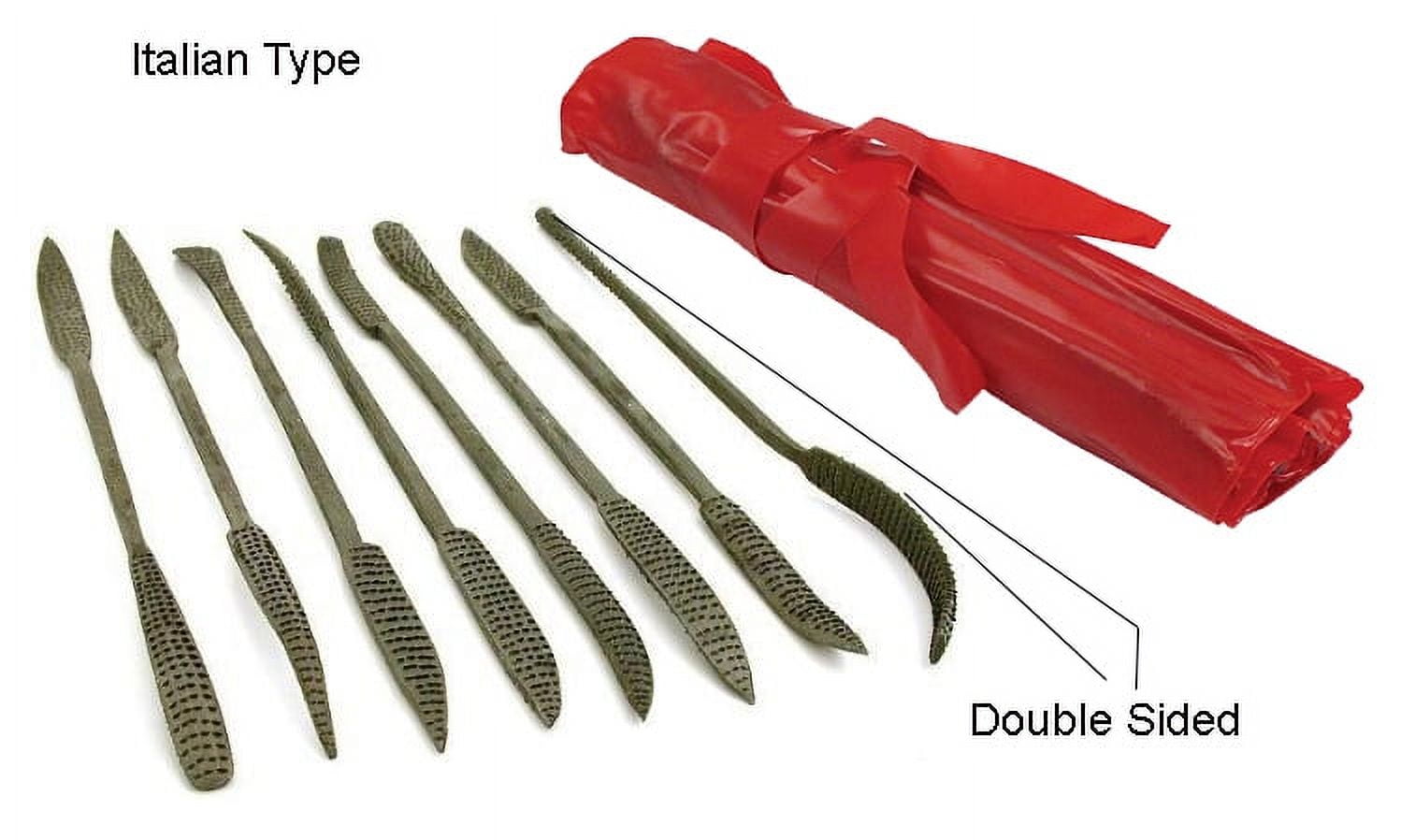 8 Piece Riffler Rasp Set - Walmart.com