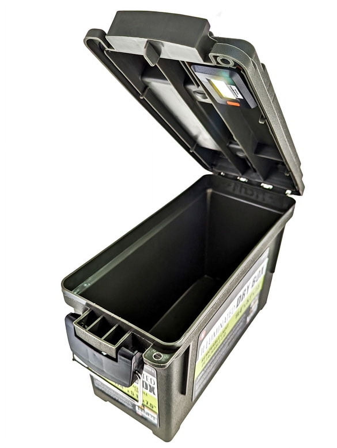 SE Illuminated Dry Box with Detachable Lid and Light, Waterproof Dry ...