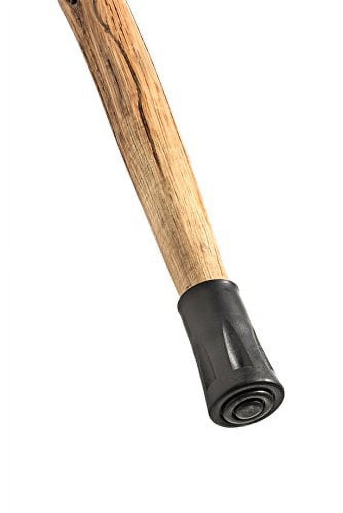 SE Natural Wood Weatherproof Walking Stick with Root Head Design, Brown ...