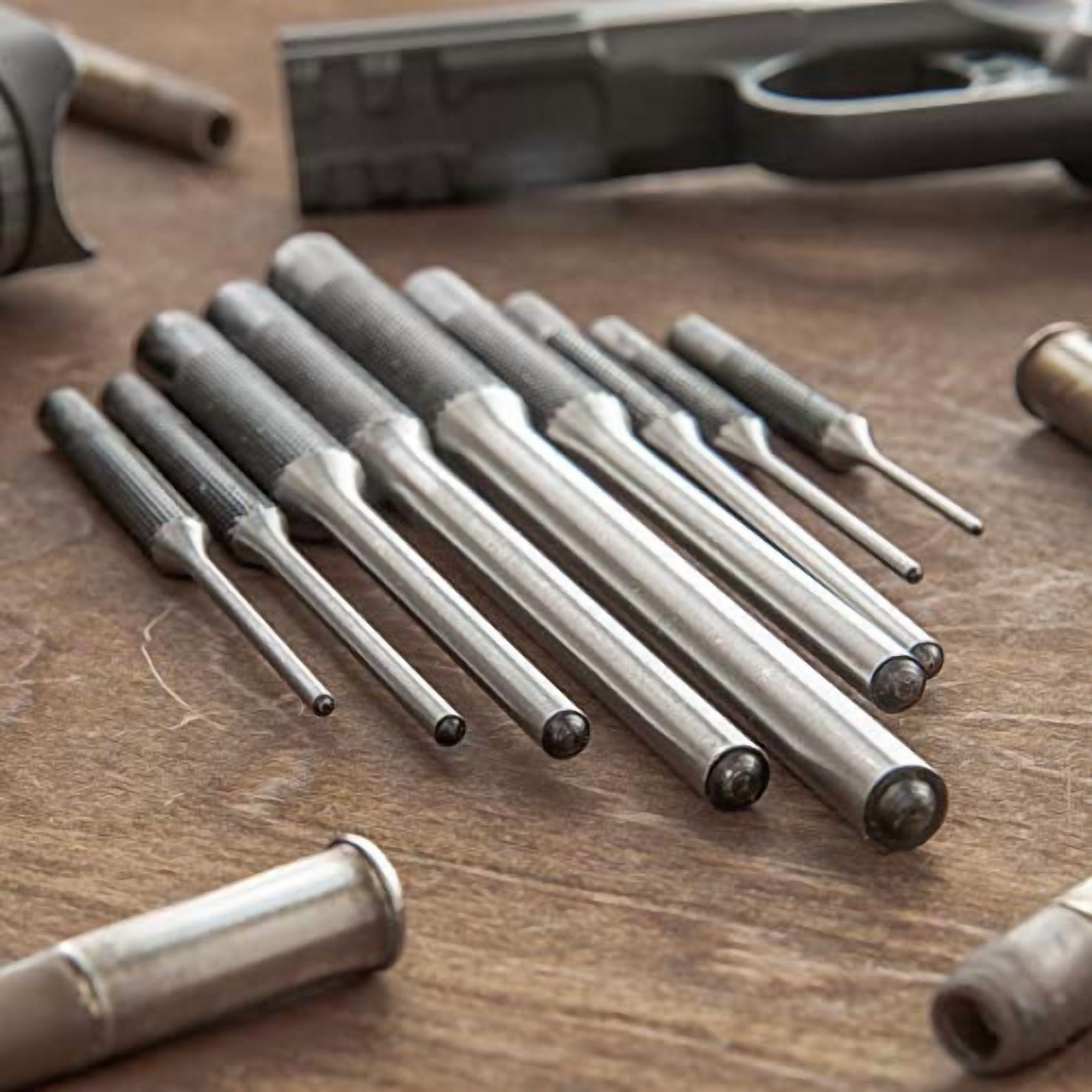 SE Roll Pin Punch Set (9 PC.) - ST1029RPP - Walmart.com