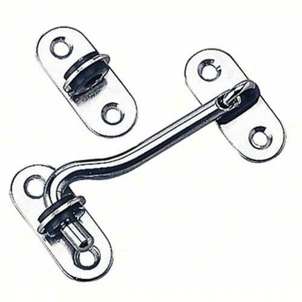 SEA DOG CORPORATION Door Hook Stainless Steel 4" with 2 Staples ...