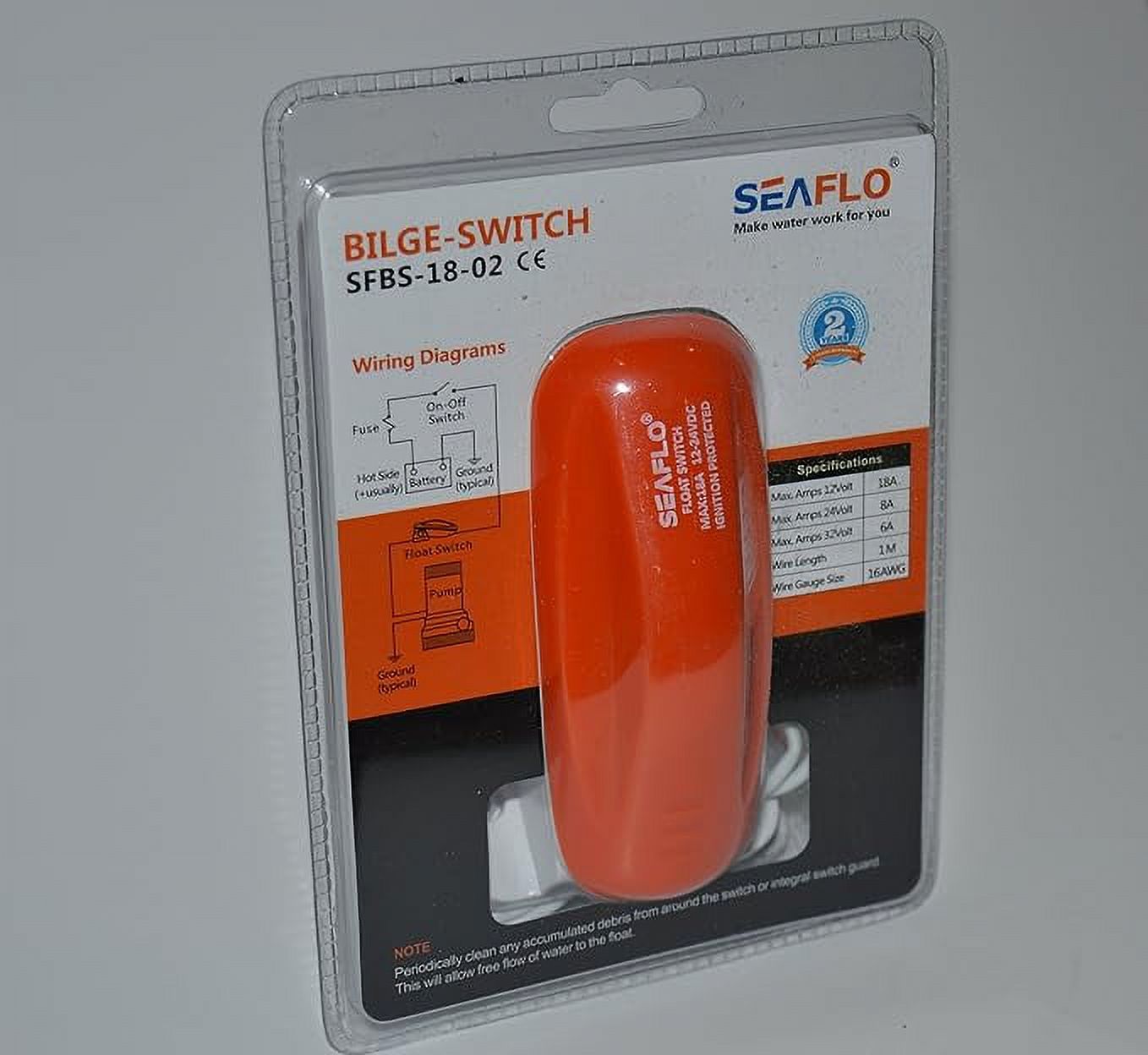 SEAFLO 18amp Float Switch - Walmart.com