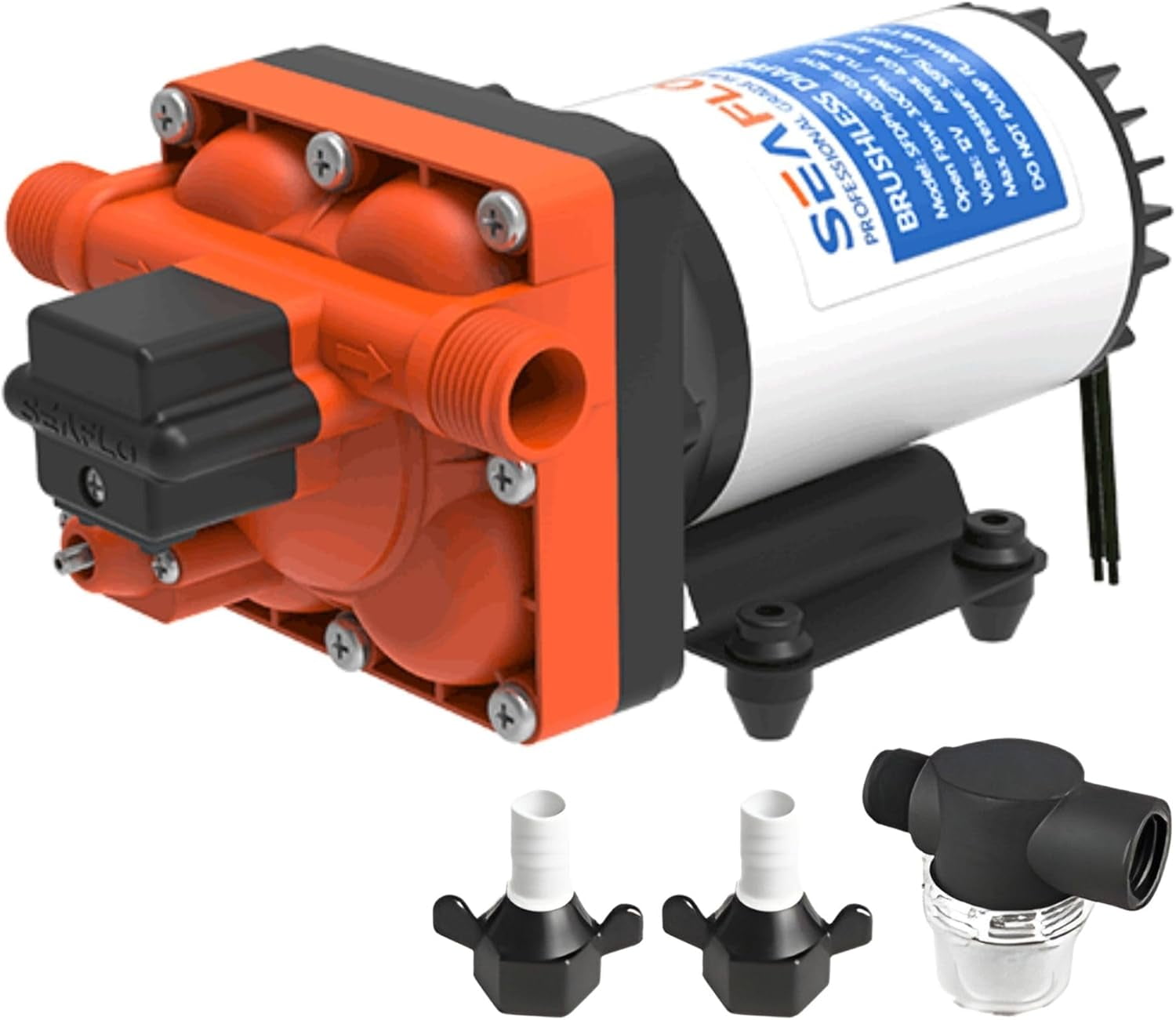 SEAFLO 42W Series Brushless Automatic Demand Diaphragm Pump – Model ...