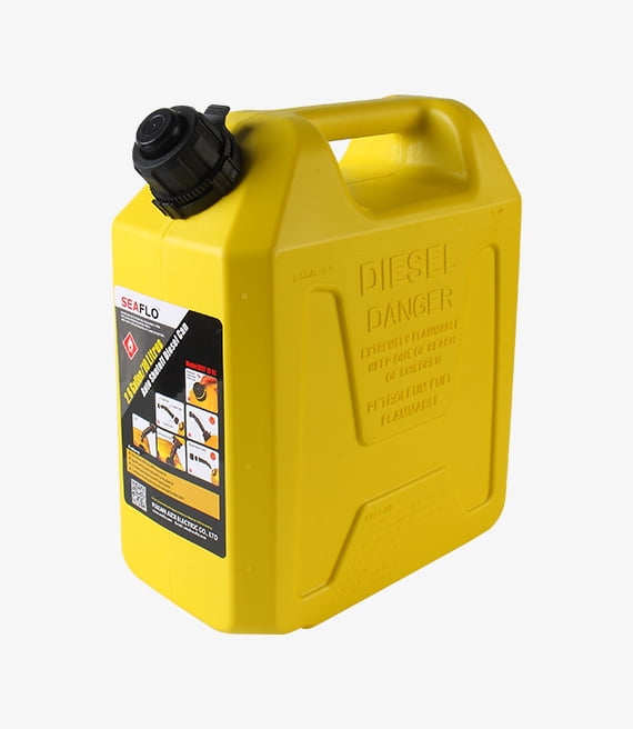 SEAFLO 5L Auto Shut Off Gasoline Can | Spill-Proof Fuel Container with ...