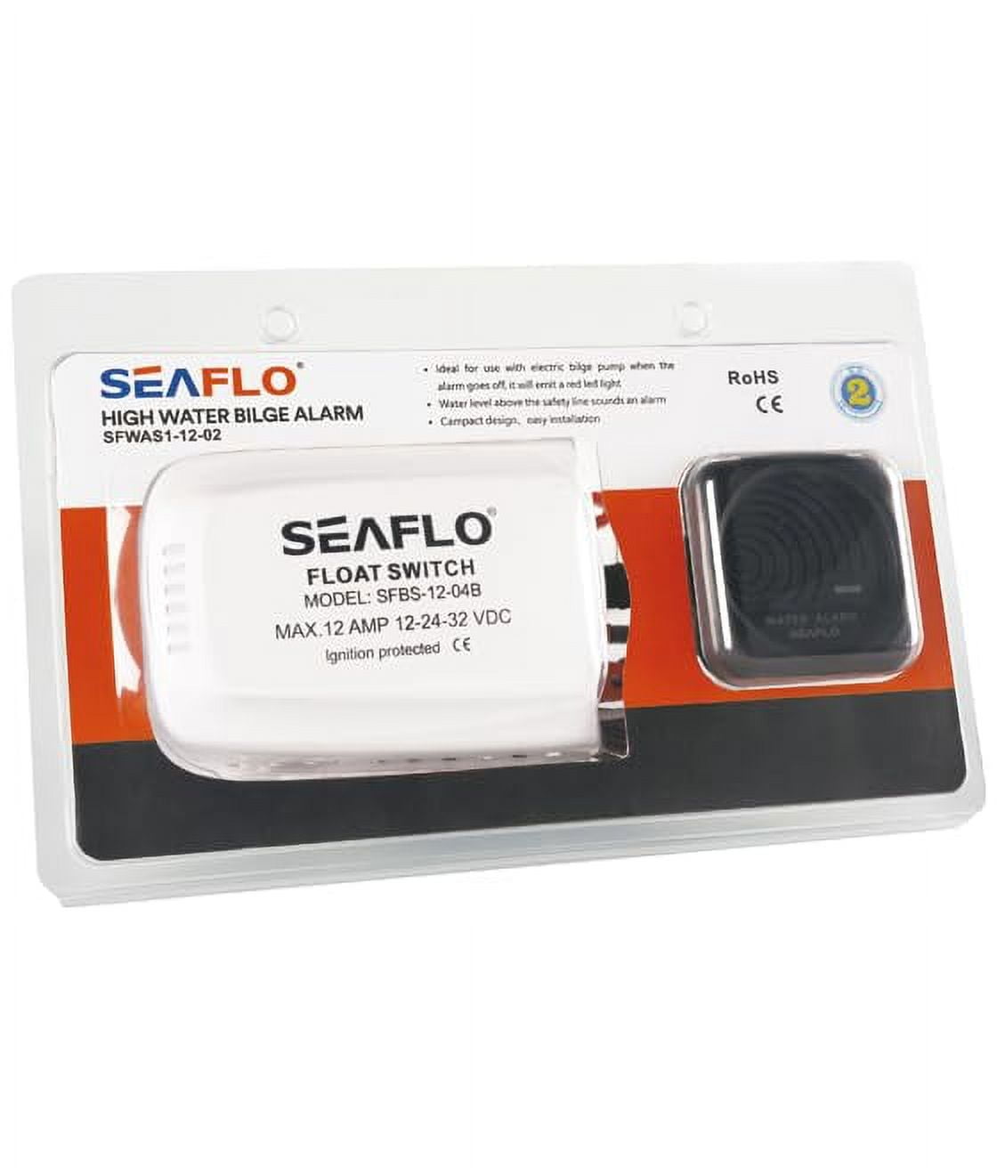 SEAFLO High Water Bilge Alarm with Float Switch - Walmart.com