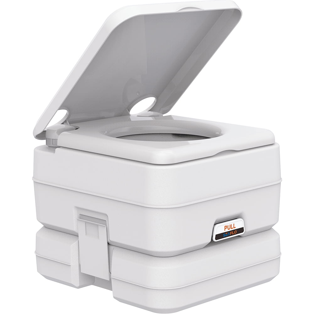 SEAFLO Portable Toilet for RV, Boat, and Camping (2.6 Gallon) - Walmart.com