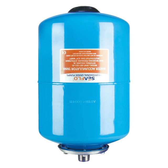 SEAFLO Pre-Pressurized Accumulator Tank (2 Gallon) - Walmart.com