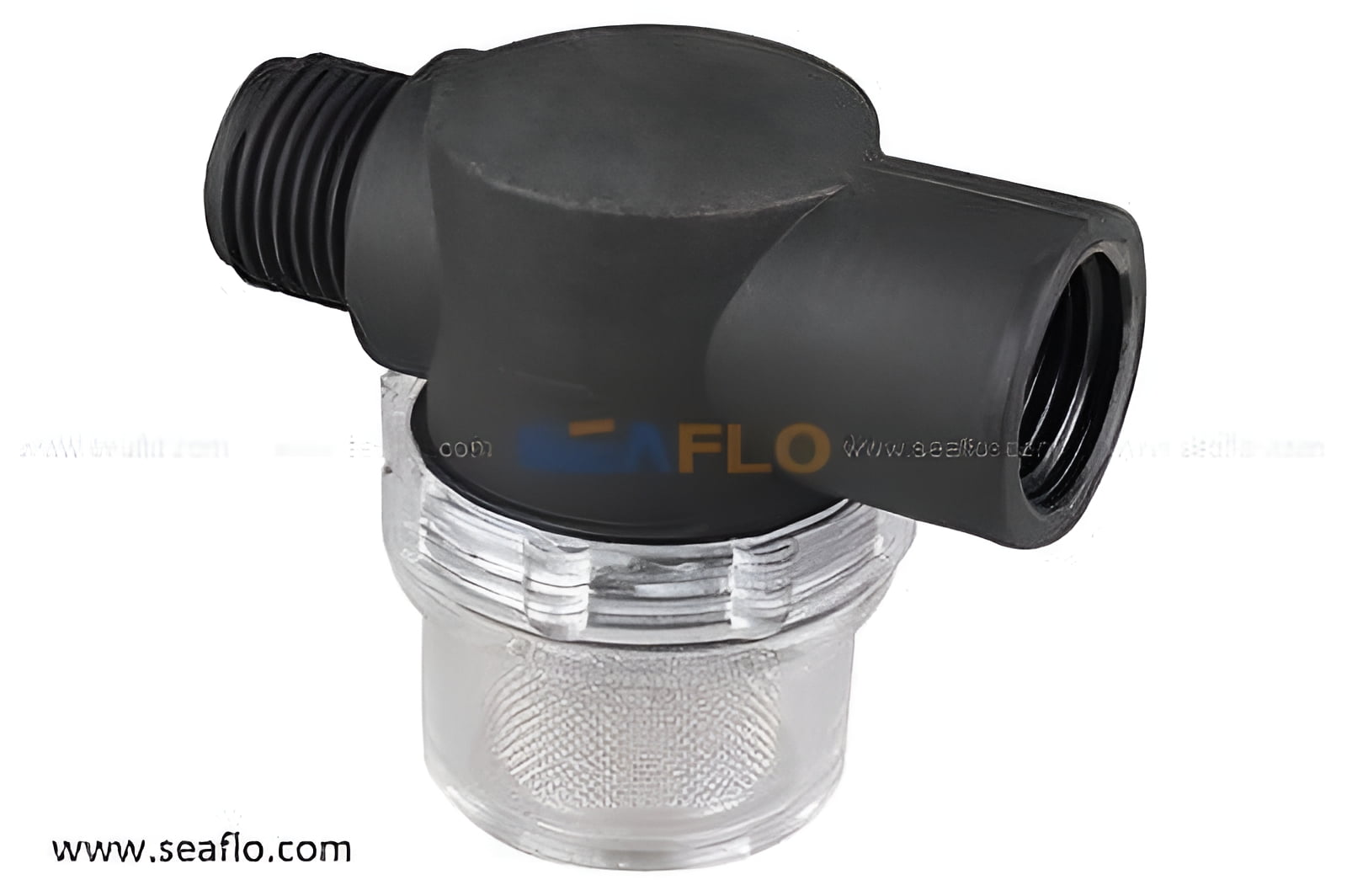 SEAFLO RV Marine Water Pump Strainer Filter, Easy to Install and Clean ...
