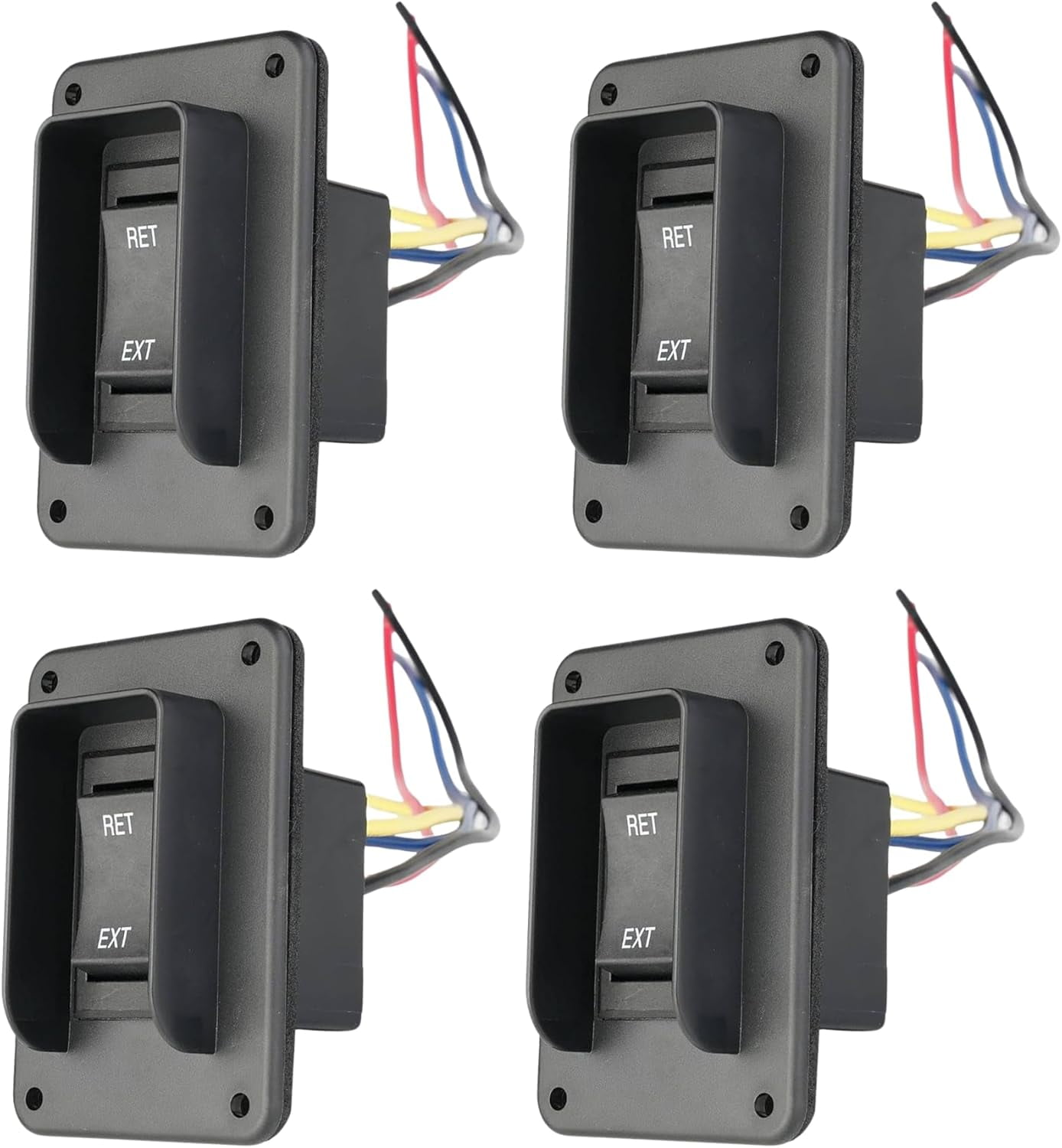 SEAFLO Stabilizer Jack Switch Power Rocker Switch, MAX 30 Amps, 12V/24V ...