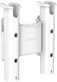 SEAFLO Universal Wall-Mounted Tube Fishing Rod Holders PP and Glass ...