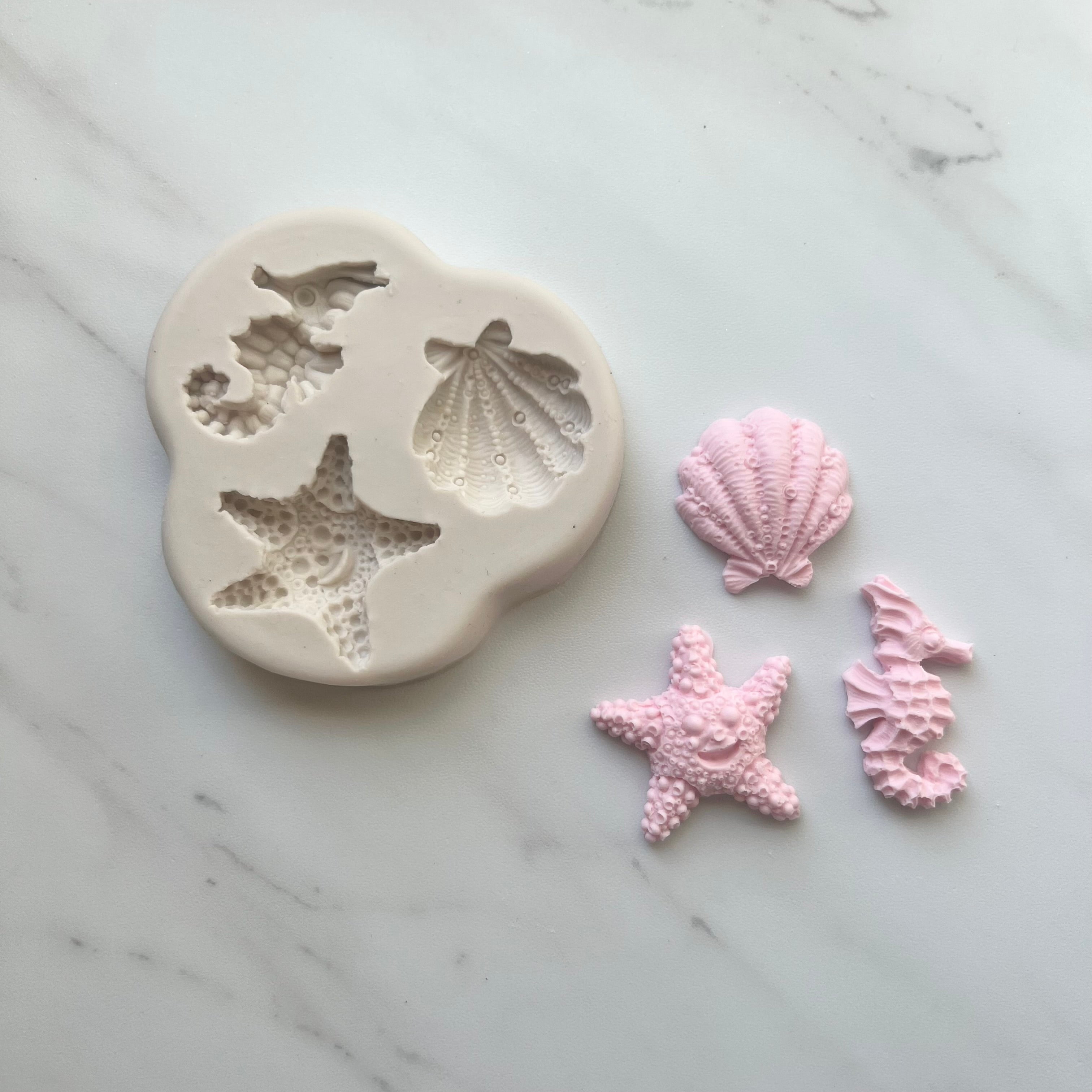 SEAHORSE/STARFISH/SEASHELL MOLD - Walmart.com