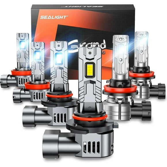 Sealight LED Headlight Bulbs in LED Headlight Bulbs - Walmart.com