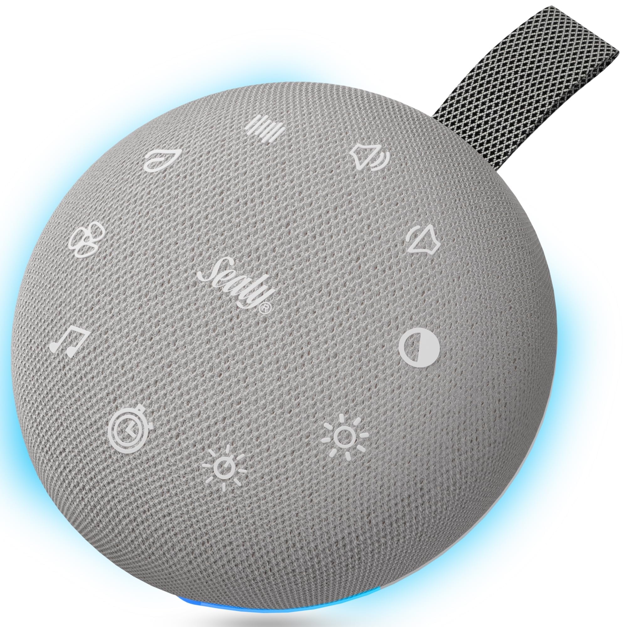 Sealy Portable Sound Machine Night Light & Bluetooth Speaker 40 ...