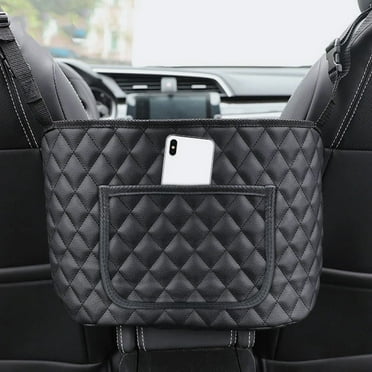 Car Backseat Organizer with Foldable Table Tray, PU Leather Multi ...