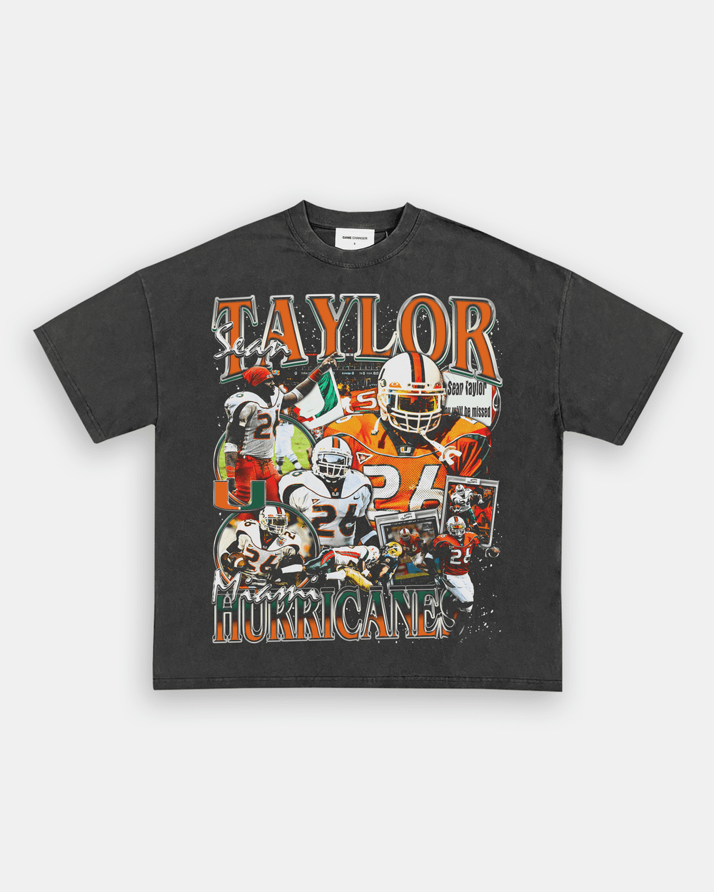 SEAN TAYLOR - MIAMI Shirt, NCAA shirt, shirt for football fans ...
