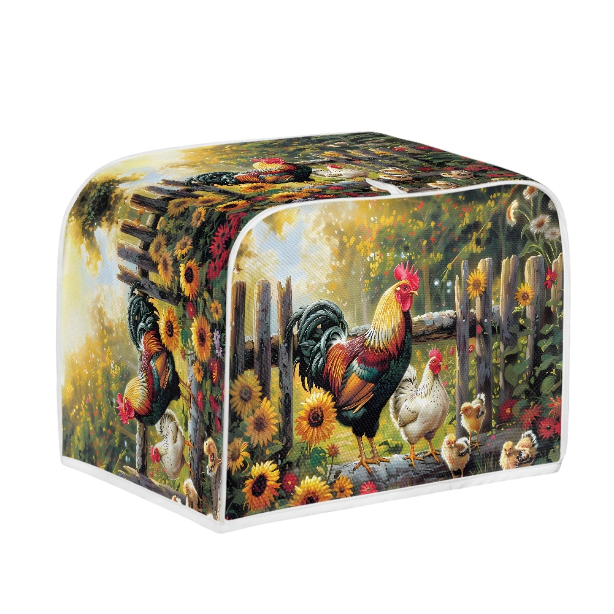 SEANATIVE 2 Slice Toaster Dust Cover Bread Toaster Oven Dustproof Cover ...
