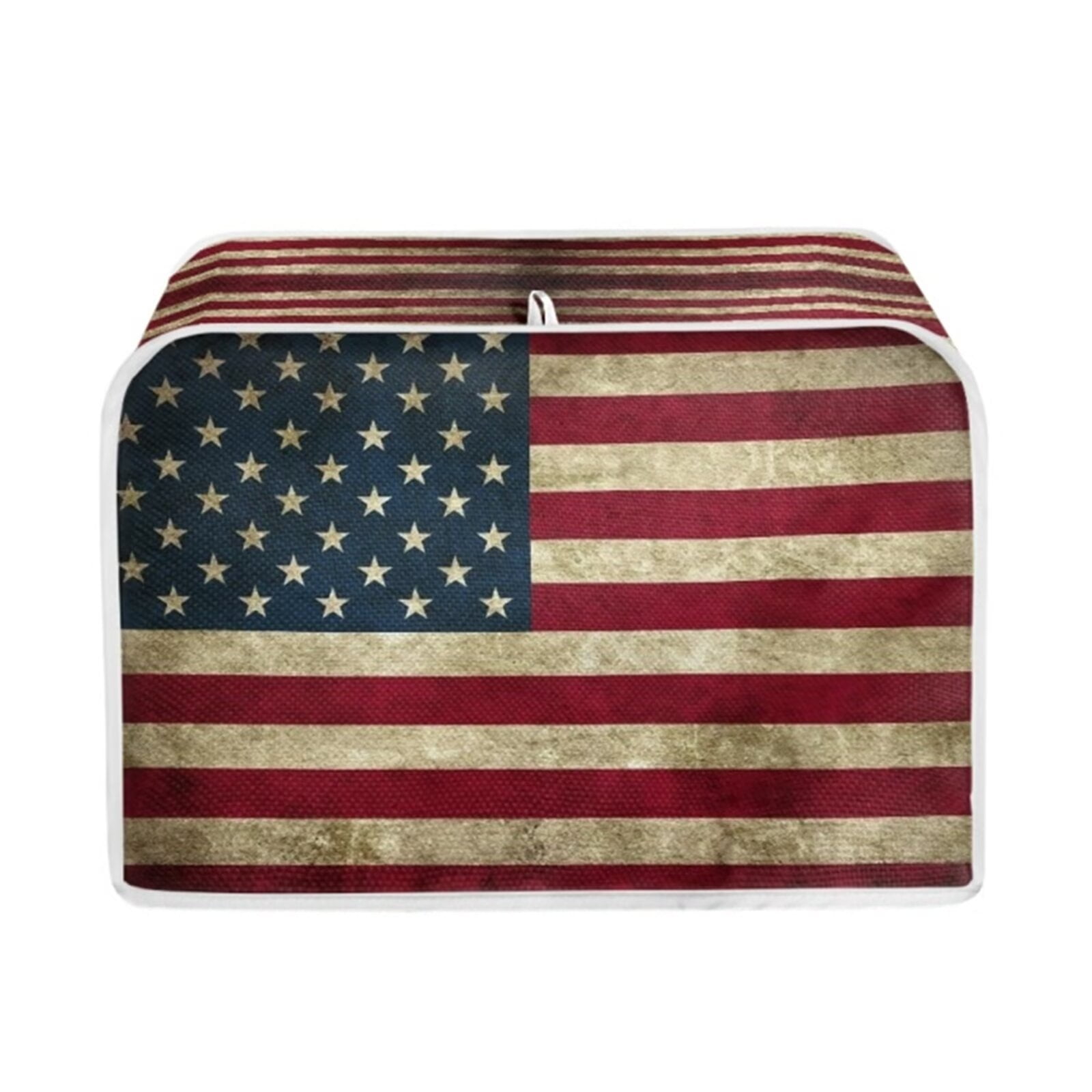 SEANATIVE American Flag Toaster Cover Wide Slot Durable 4 Slice Toaster ...