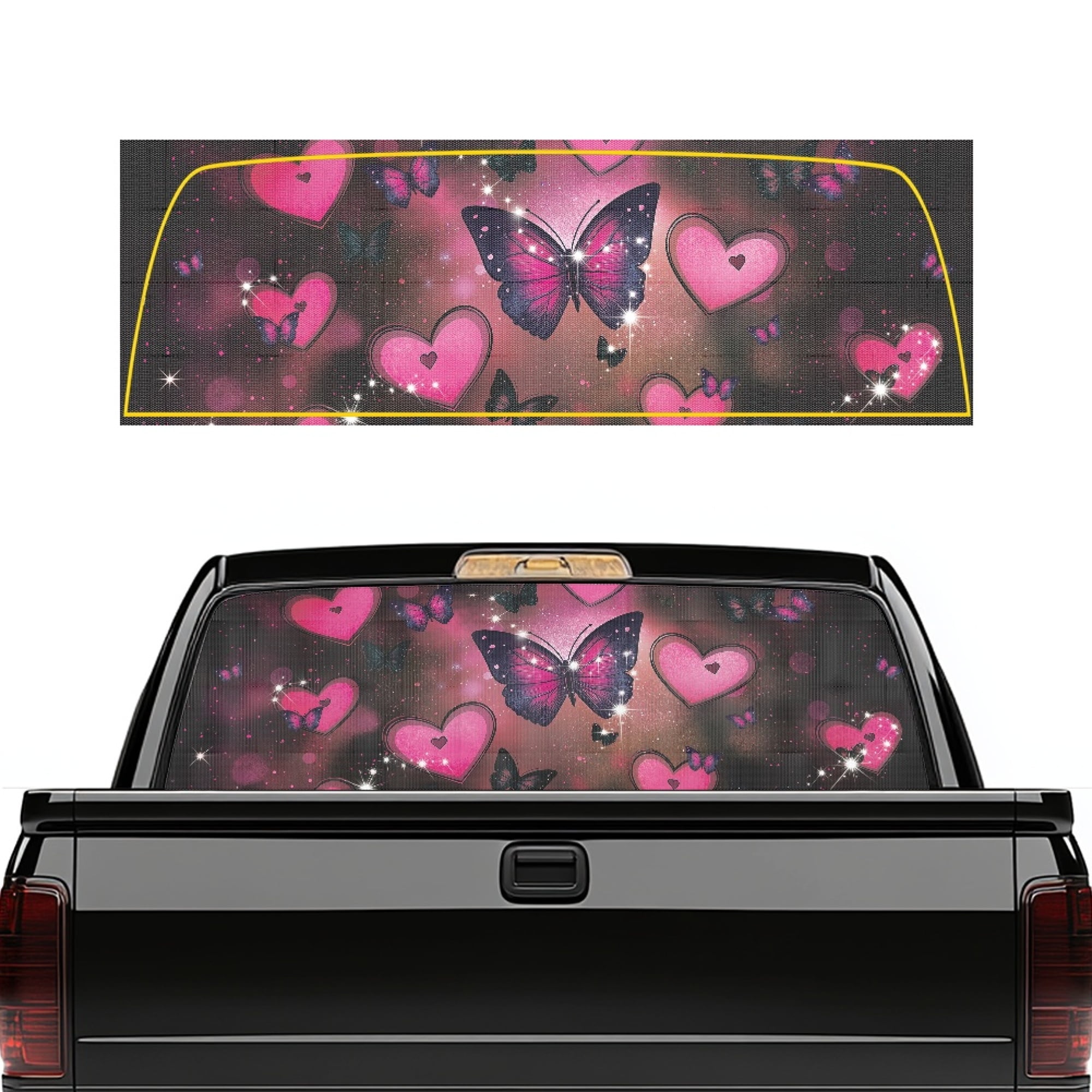 SEANATIVE Back Window Decal for Car Truck Back Window Graphic See ...