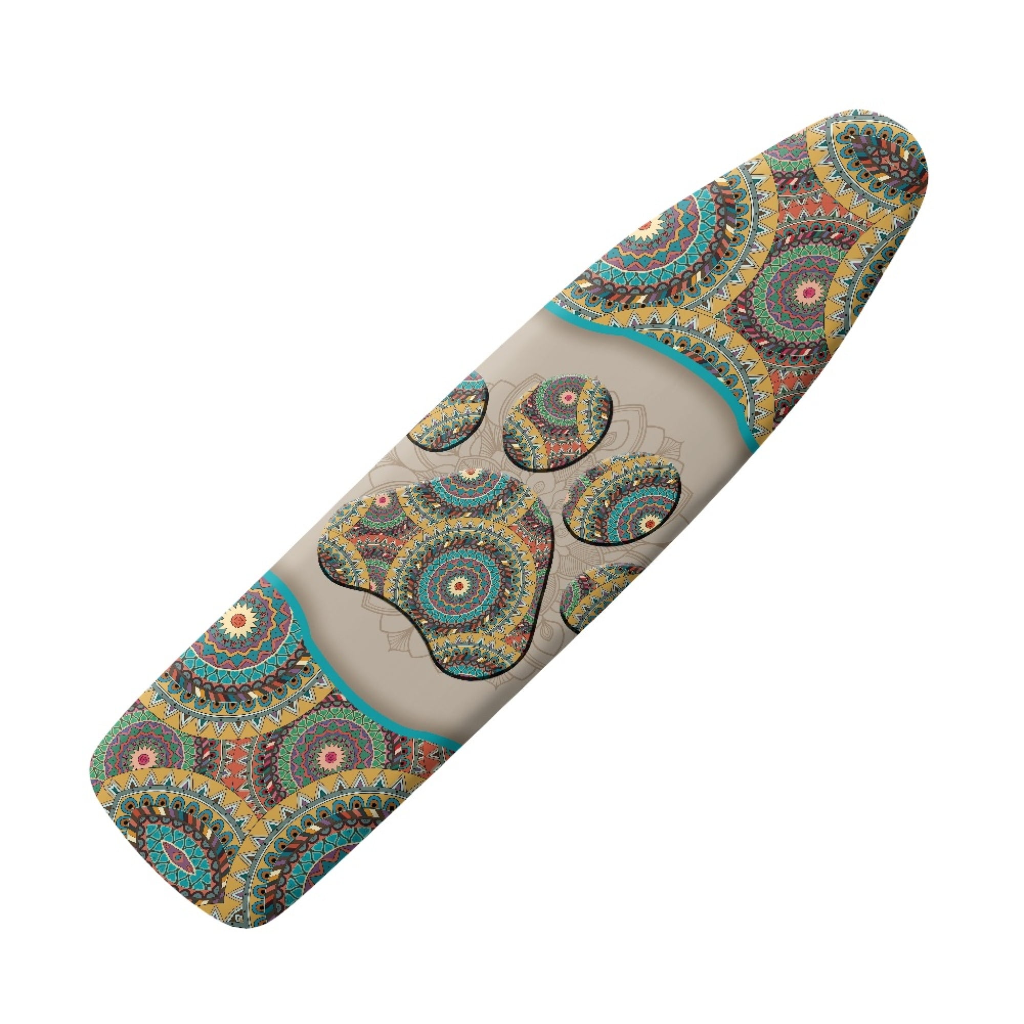 SEANATIVE Boho Dog Paw Table Top Ironing Board Covers Pads Home Ironing ...