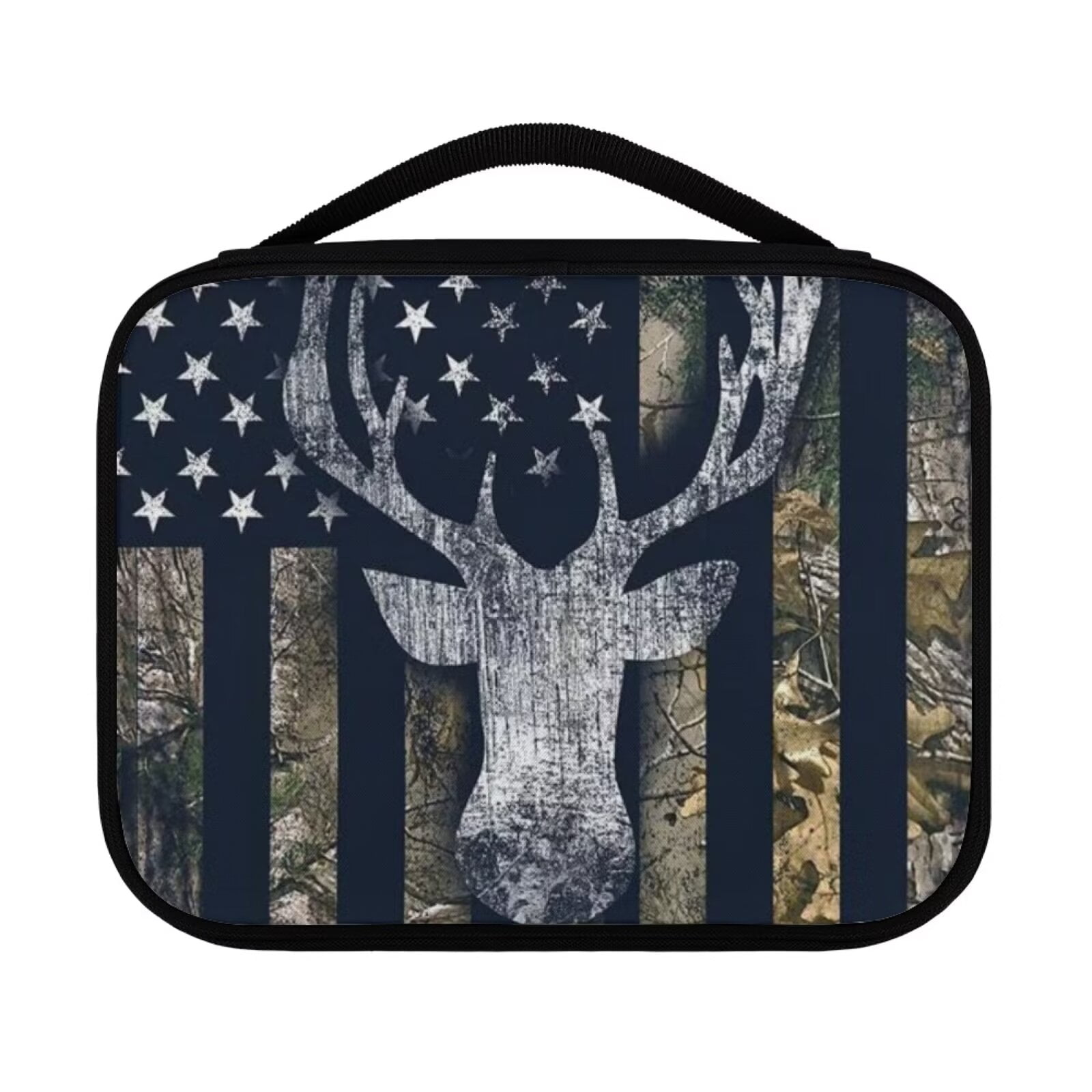 SEANATIVE Camo Hunting Deer Bible Case Portable Maple Wood Women Bible ...