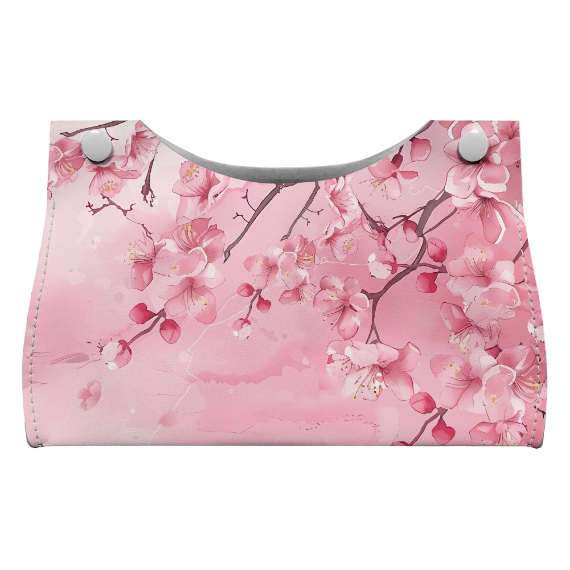 SEANATIVE Cherry Blossom Tissue Box Cover Rectangular Tissue Box Holder ...