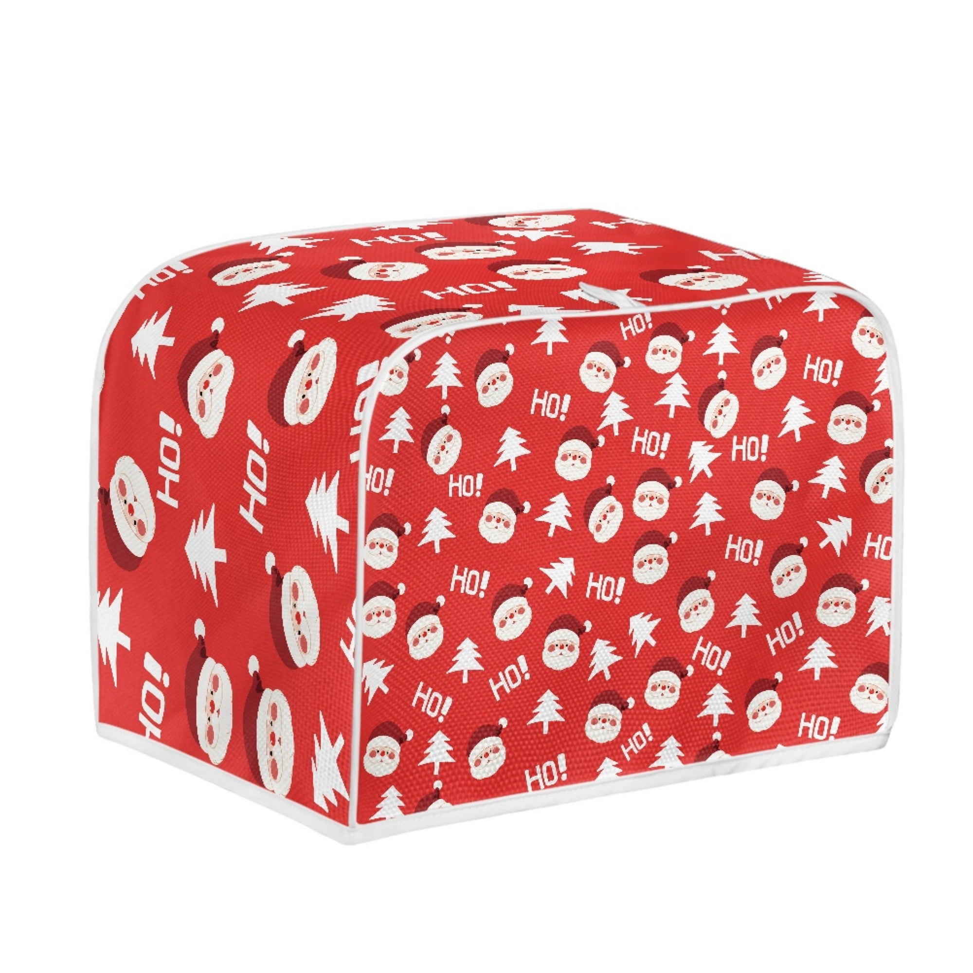 SEANATIVE Christmas Kitchen Small Appliance Cover 2 Slice Toaster Dust ...
