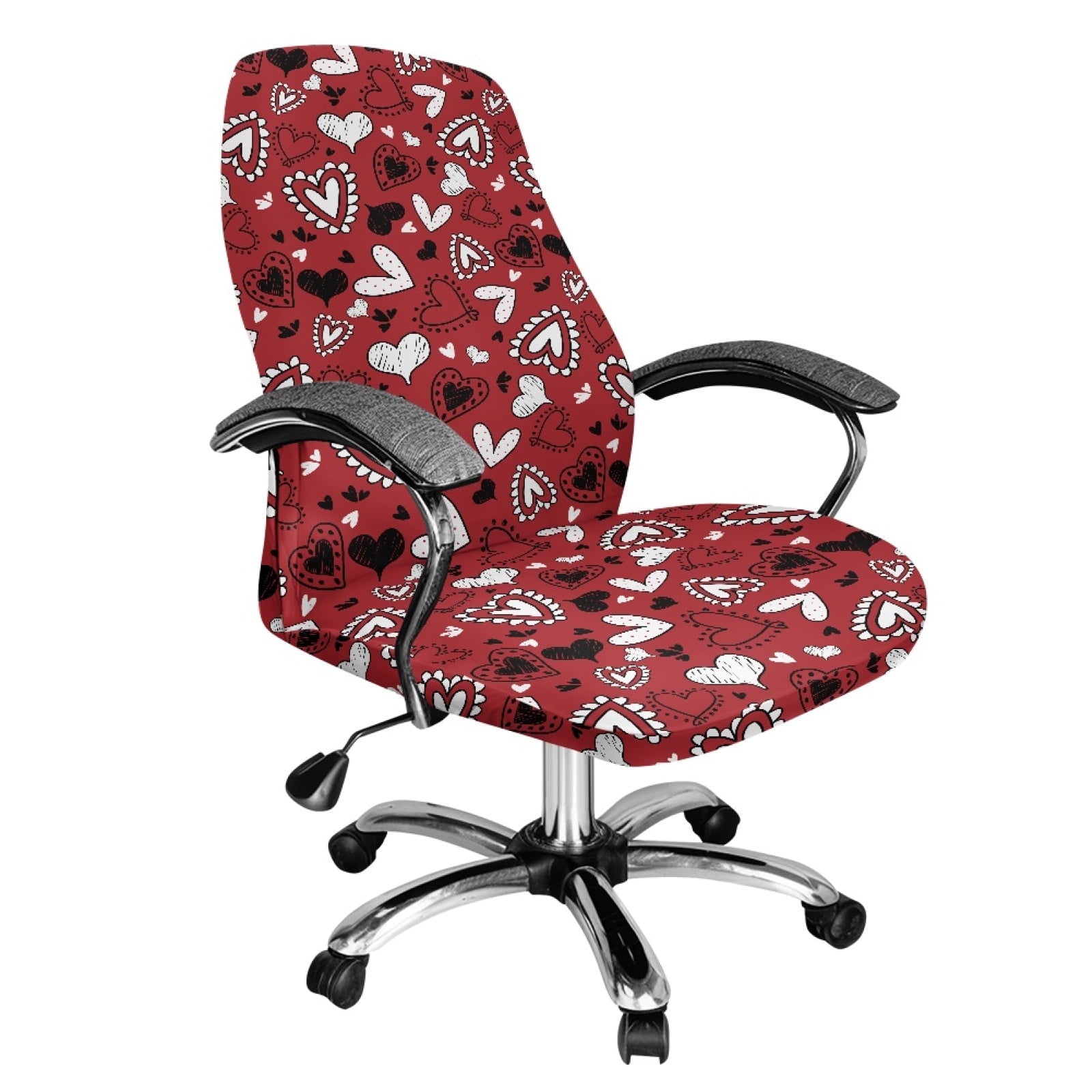 SEANATIVE Computer Chair Cover Universal Office Chair Cover Stretchable ...