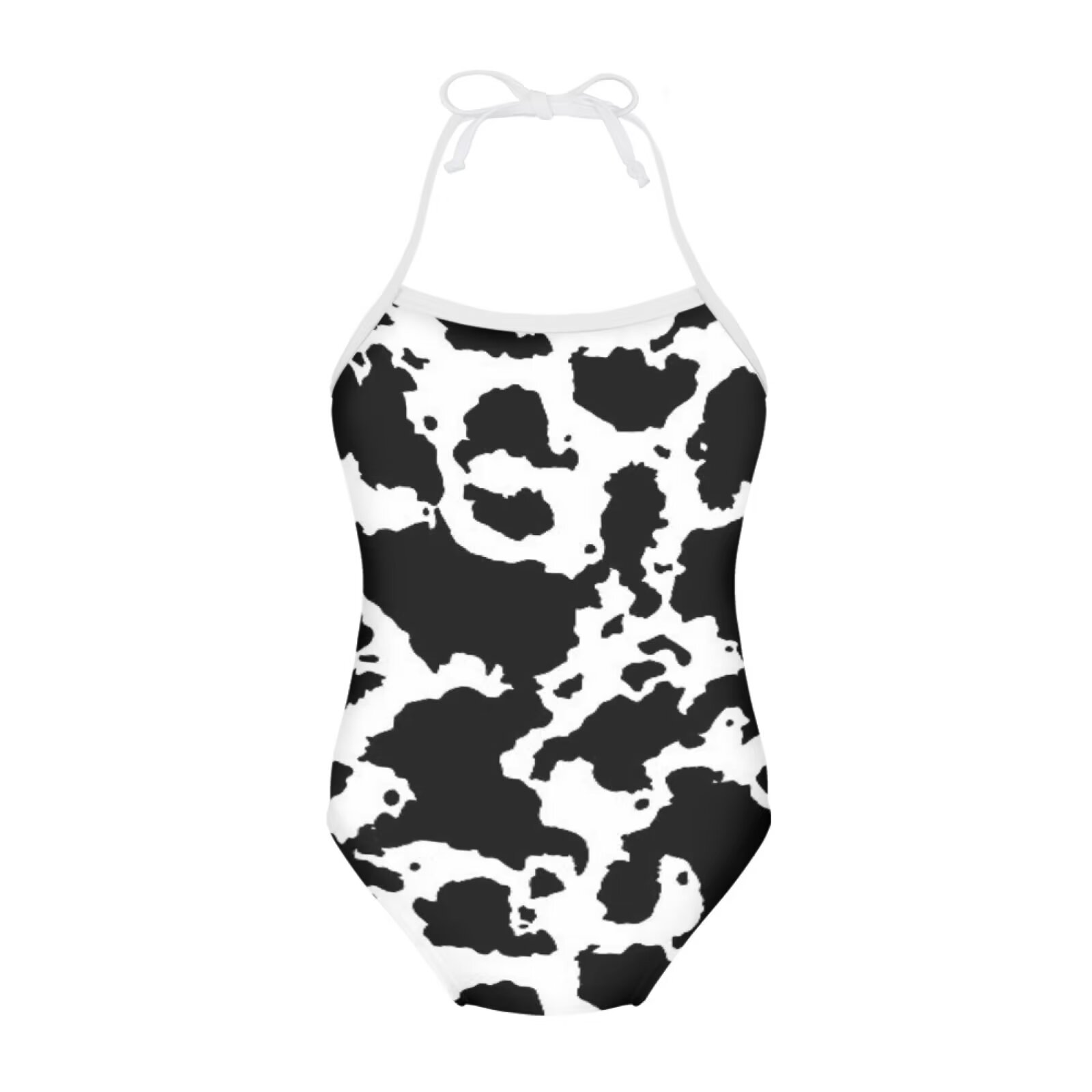 SEANATIVE Cow Print One-Piece Swimsuit Size 1-2 Y Skin-Friendly Kids ...