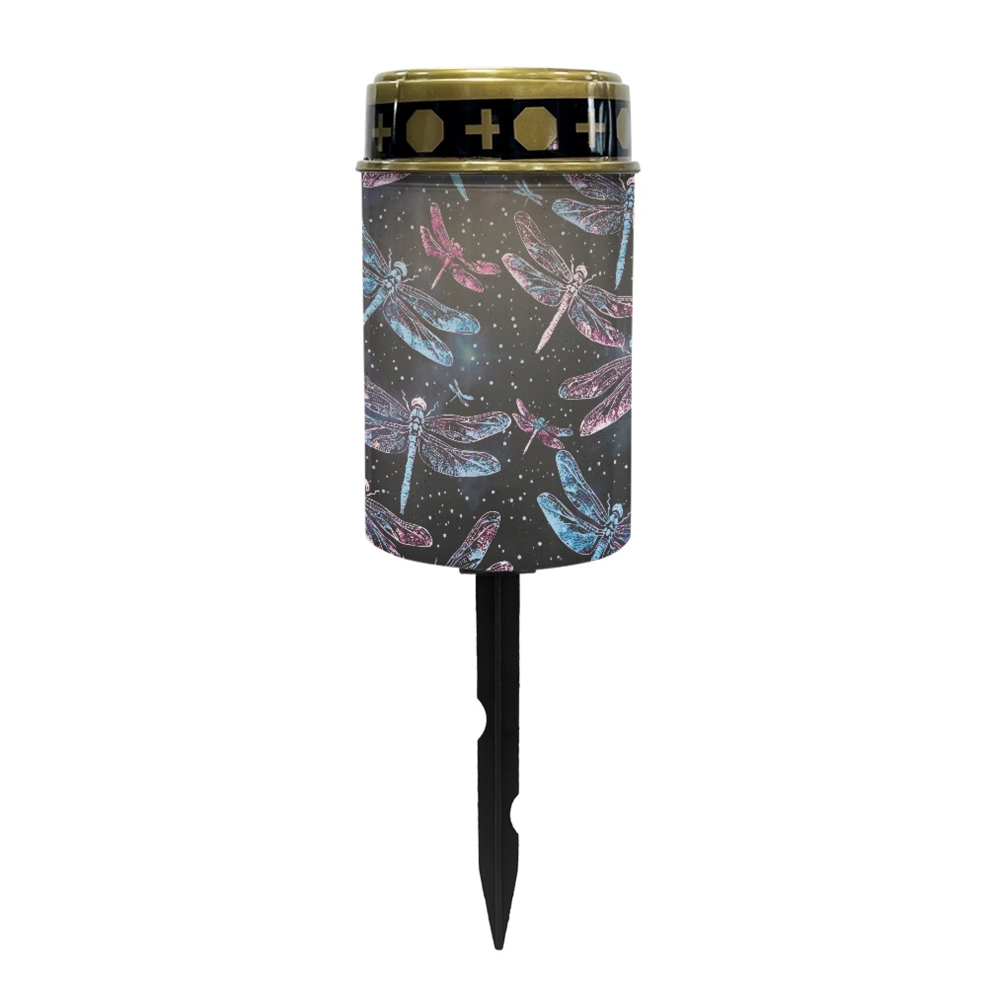 SEANATIVE Dragonfly Solar Grave Lamp for Cemetery Solar Lights for ...