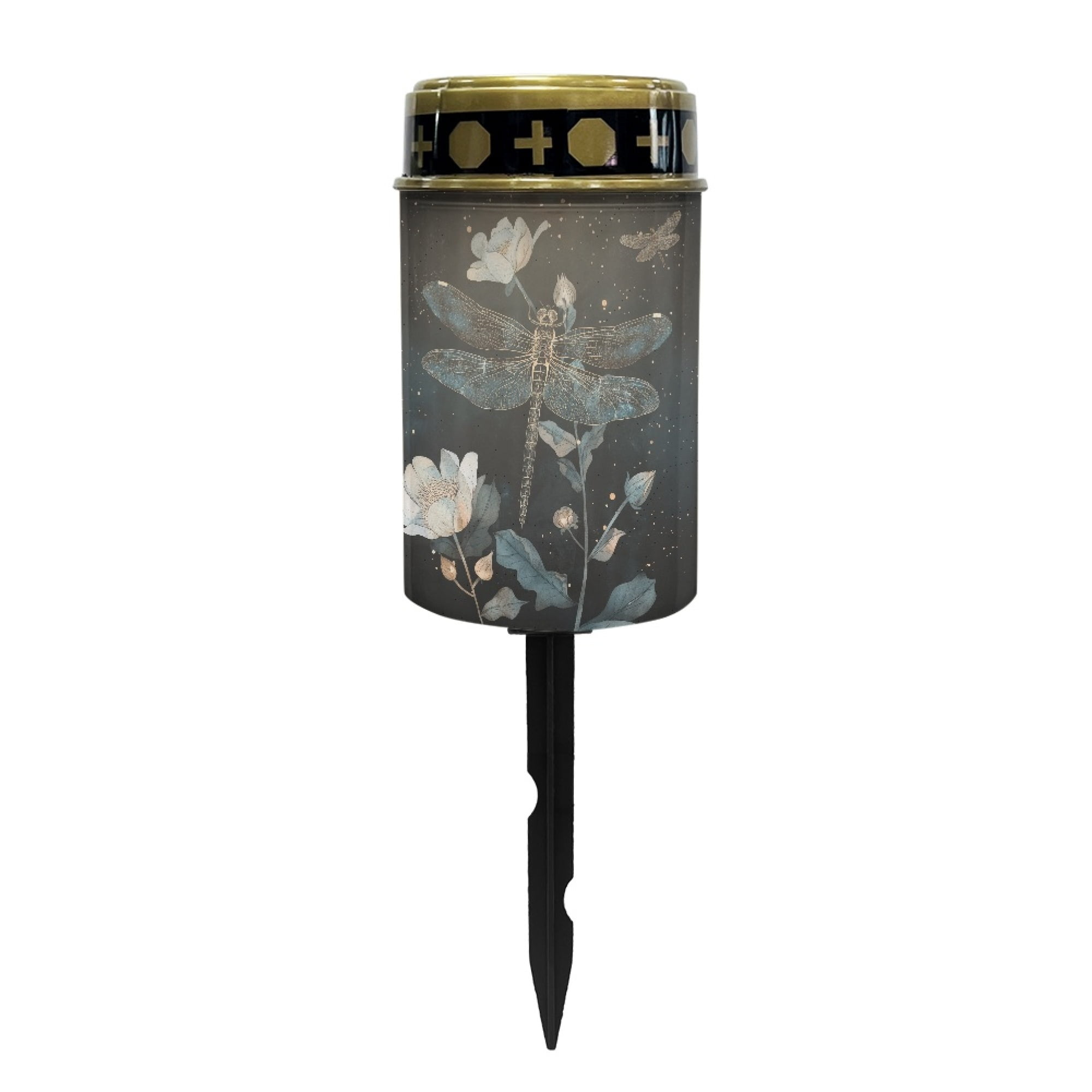 SEANATIVE Dragonfly Solar Lights for Cemetery Gravesite Solar Grave ...