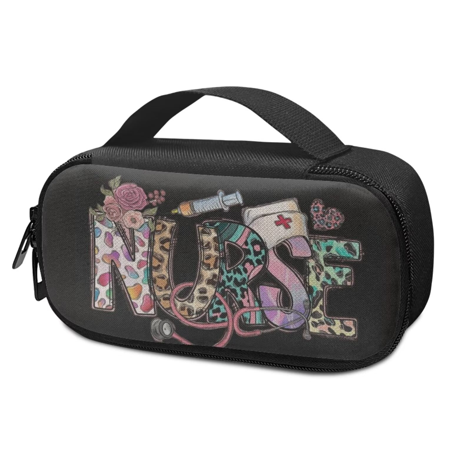 SEANATIVE Floral Butterfly Insulin Package Easy to Carry Leopard Print ...