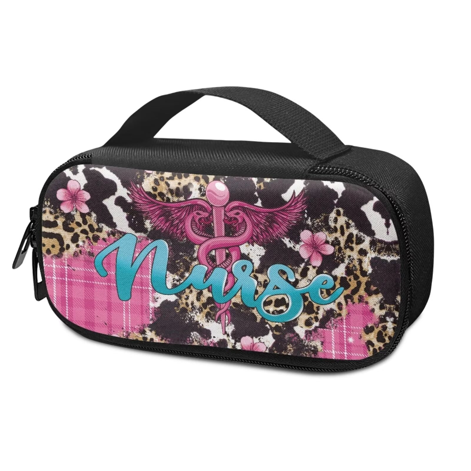 SEANATIVE Flower Insulin Package for Short Trips Durable Leopard Print ...