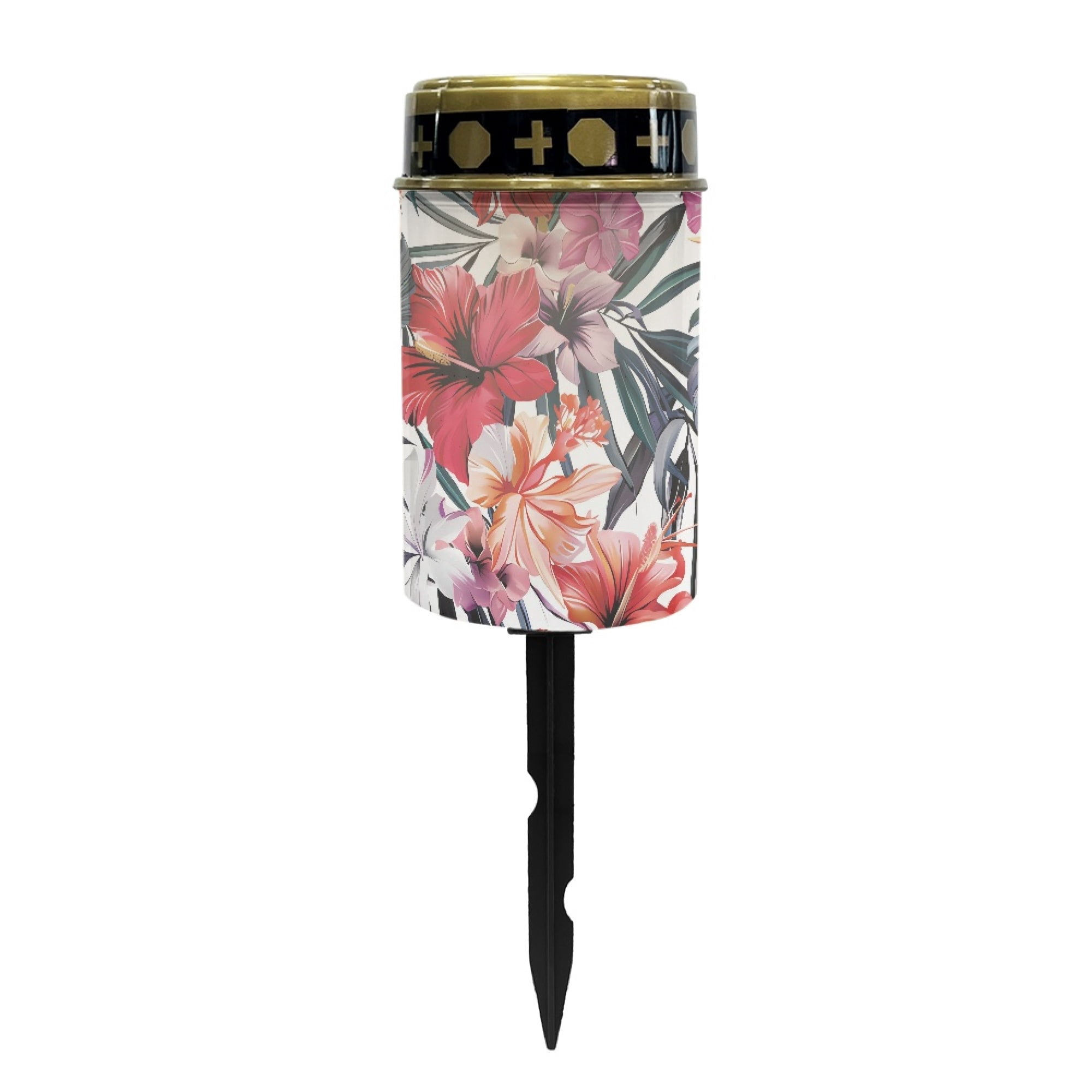 SEANATIVE Flowers Solar Cemetery Lights for Grave Solar Lights for ...