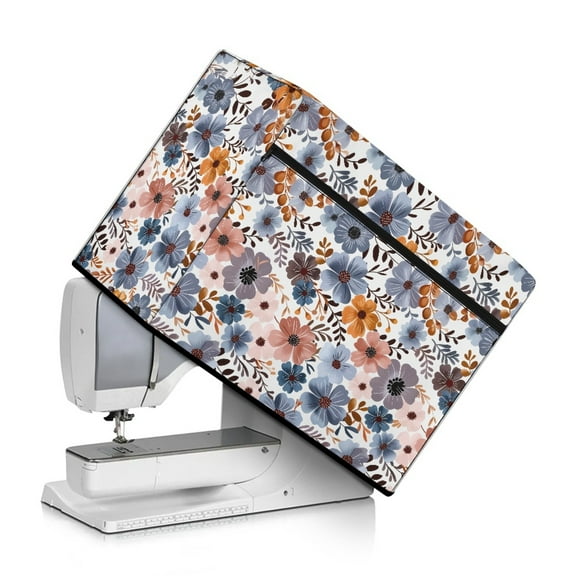 1Pcs Sewing Machine Cover Floral Quilted Sewing Machine Cover With ...