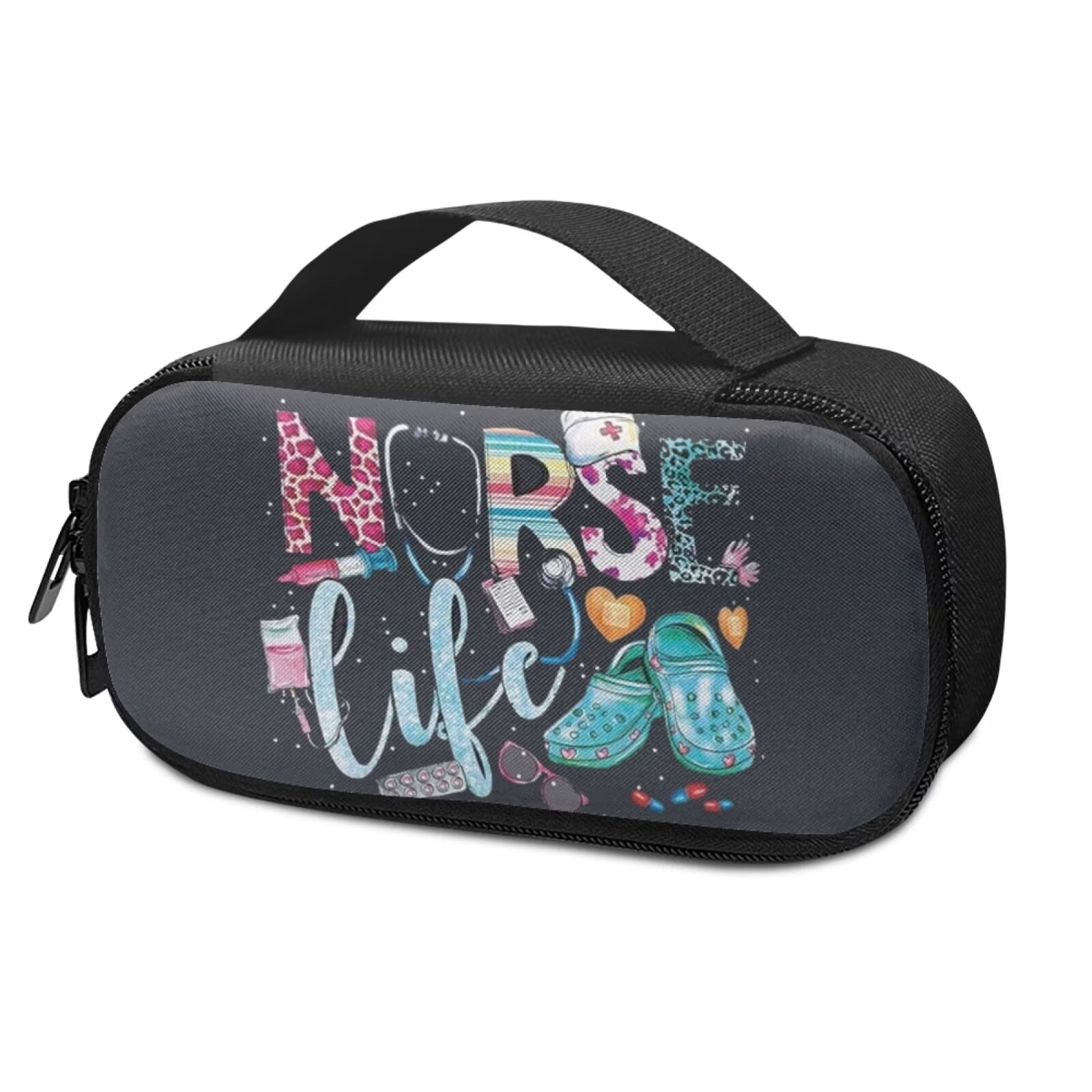 SEANATIVE Hippie Leopard Print Insulin Packages Large Capacity Diabetic ...