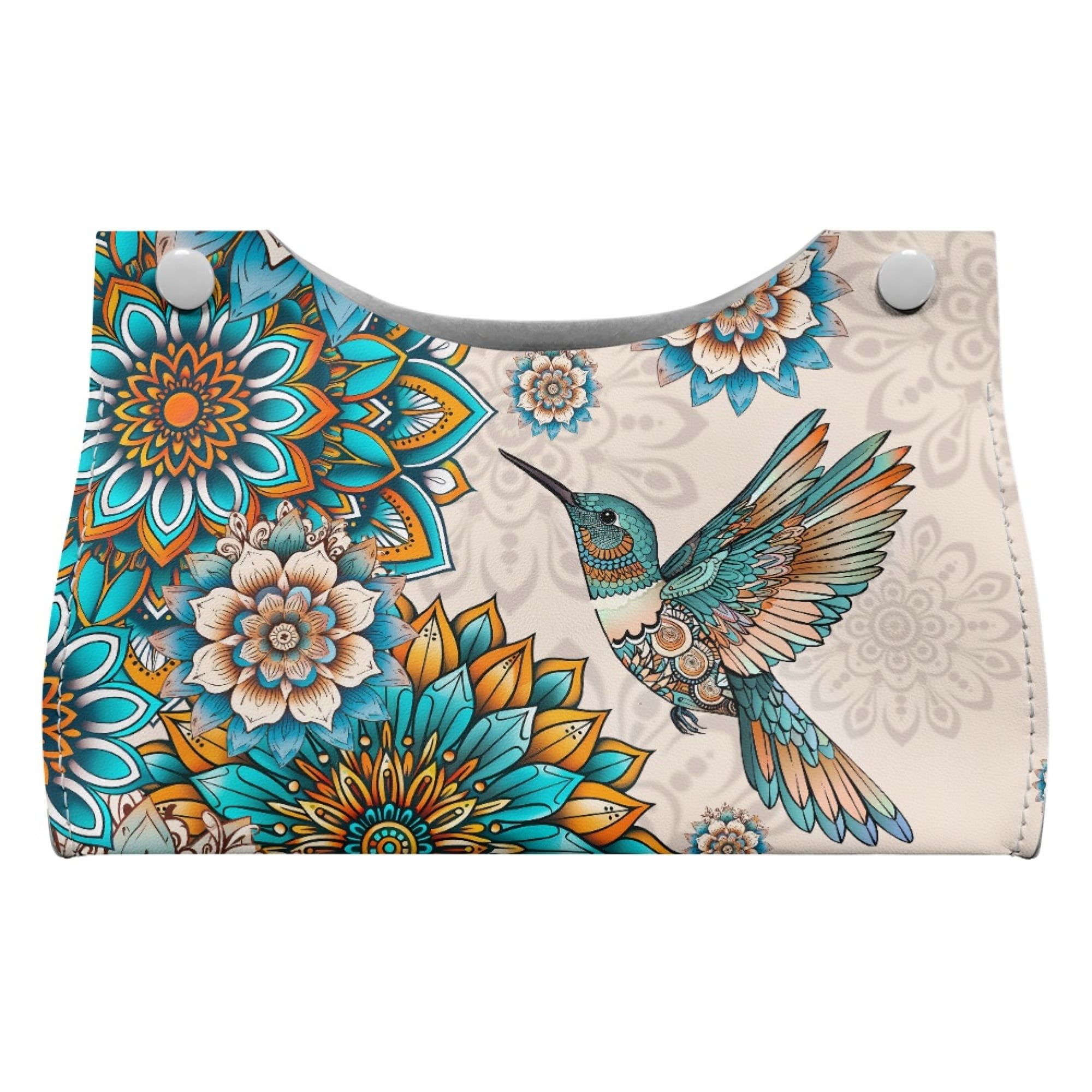 SEANATIVE Hummingbird Tissue Box Cover Rectangular Tissue Box Holder ...