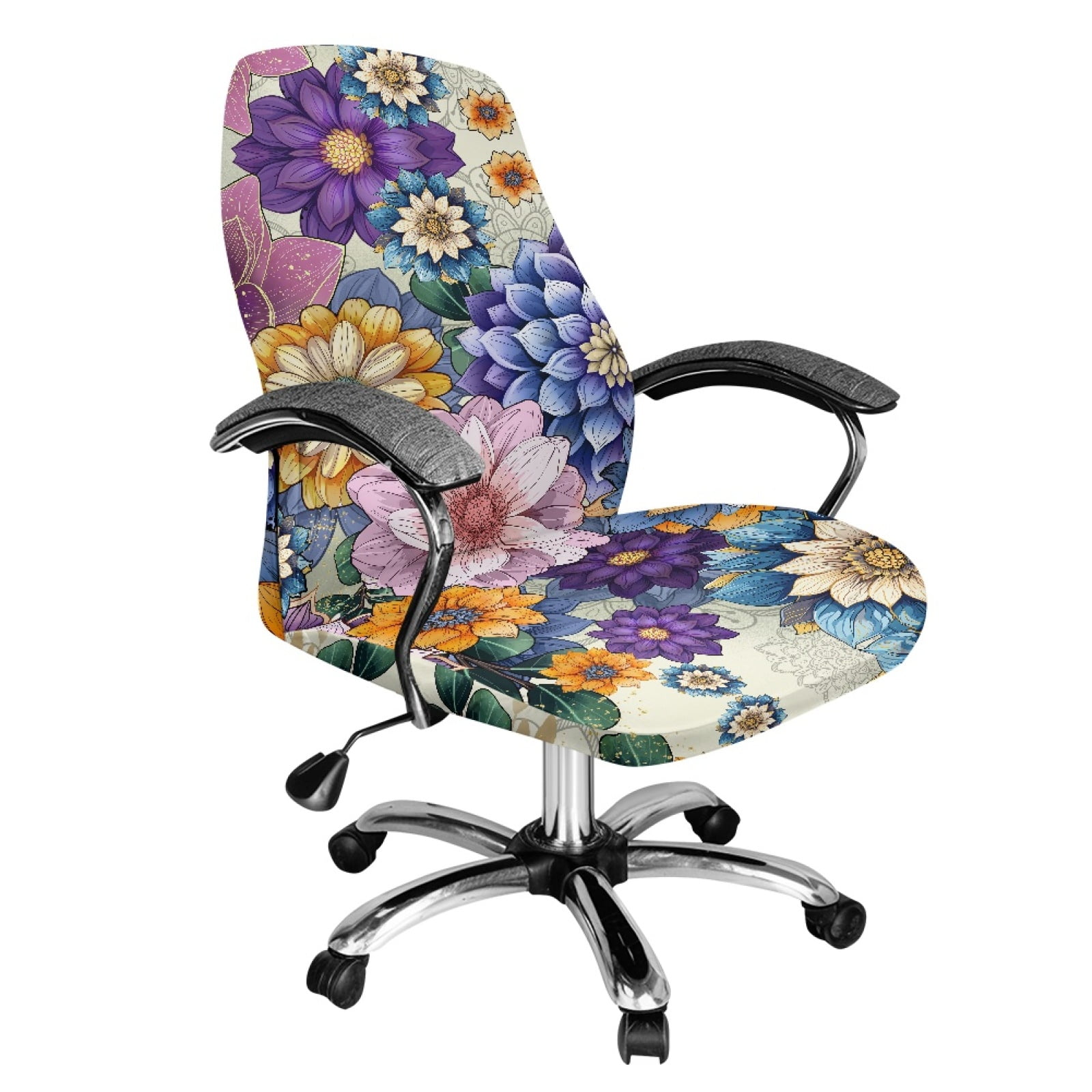 SEANATIVE Office Chair Slipcover Stretch Computer Chair Cover Universal ...