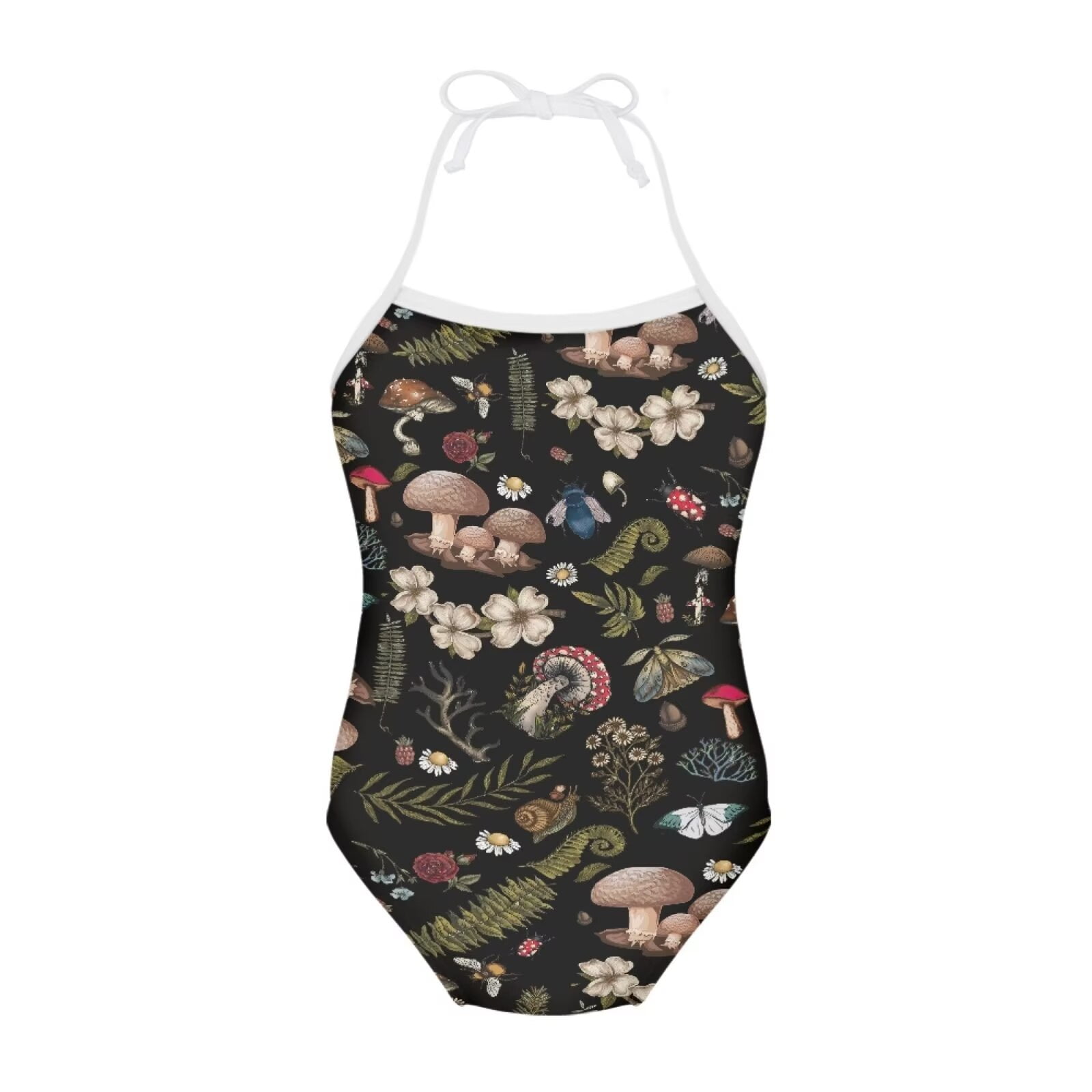 SEANATIVE One Piece Girls Swimwear Size 7-8 Years Skin-Friendly Kids ...