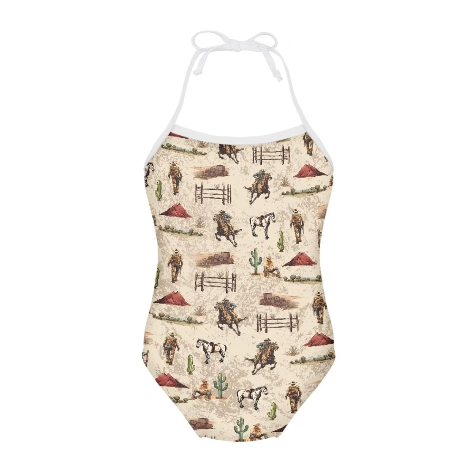 SEANATIVE One-Piece Swimsuit for Kids Girls Size 1-2 T Quick Dry Beach ...